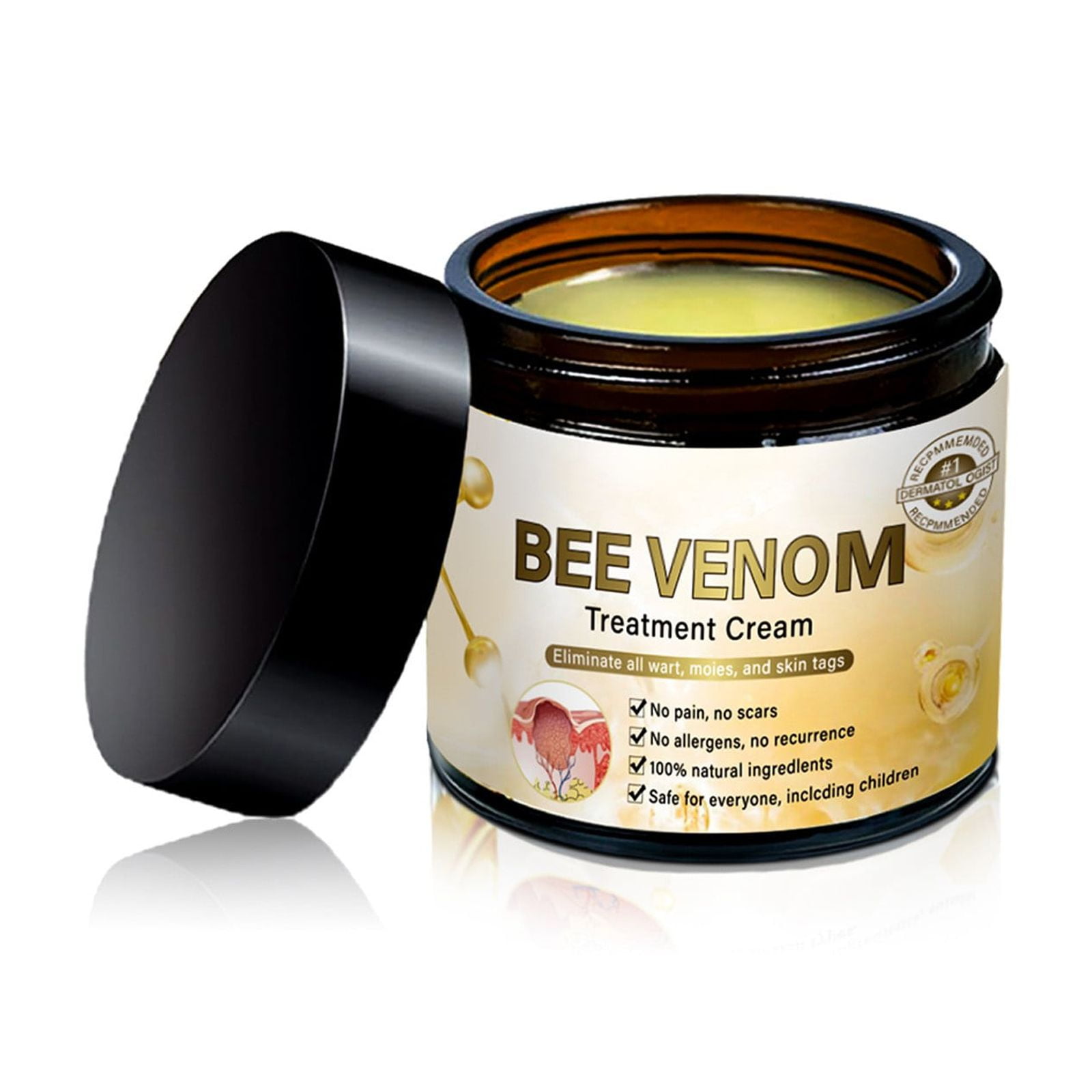 Bees Vénome Bee Cream, New Bee Care Cream, Bee Mole And Wart Care Cream ...