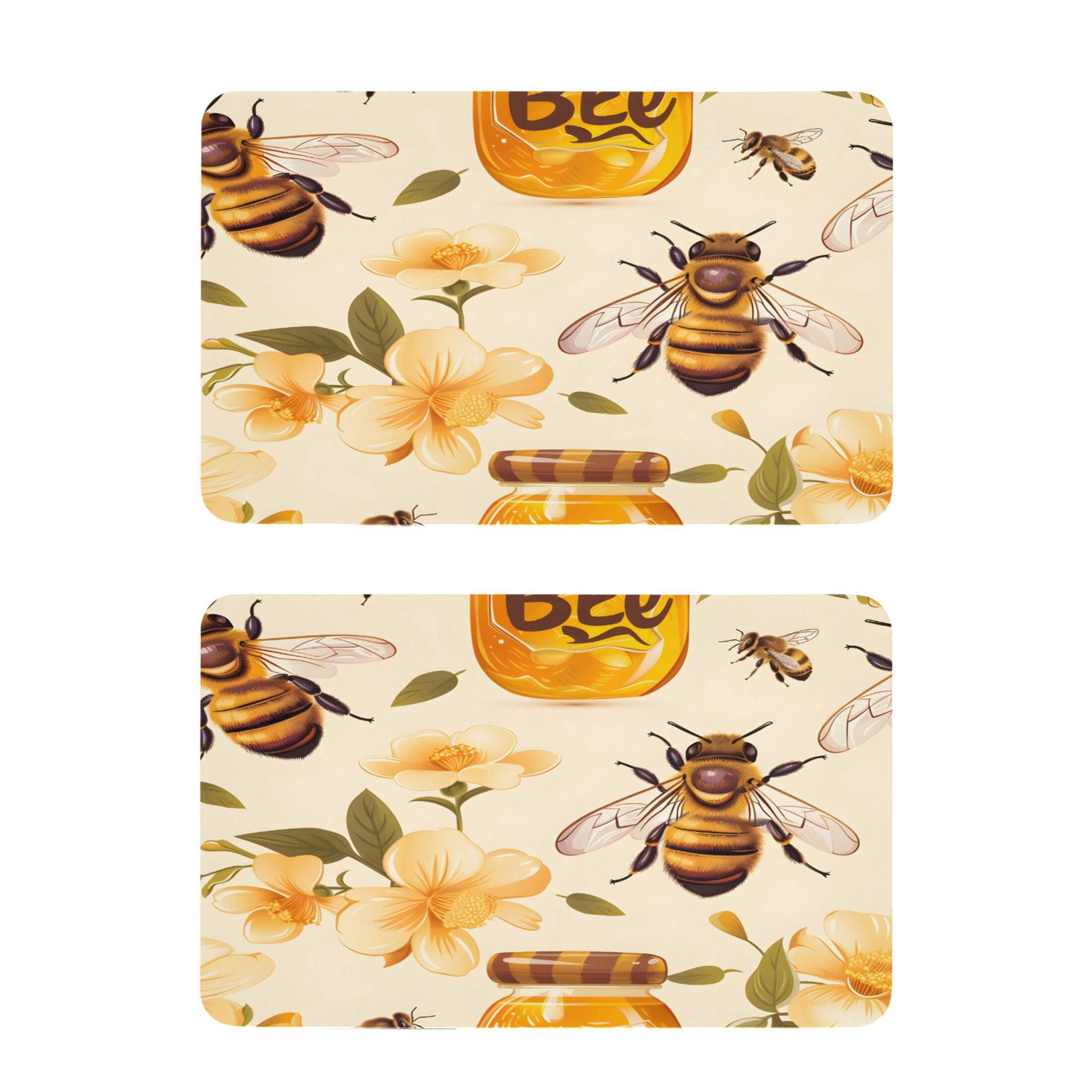 Bees and Honey Strong Fridge Magnets Refrigerator Magnets Sticker Decor ...