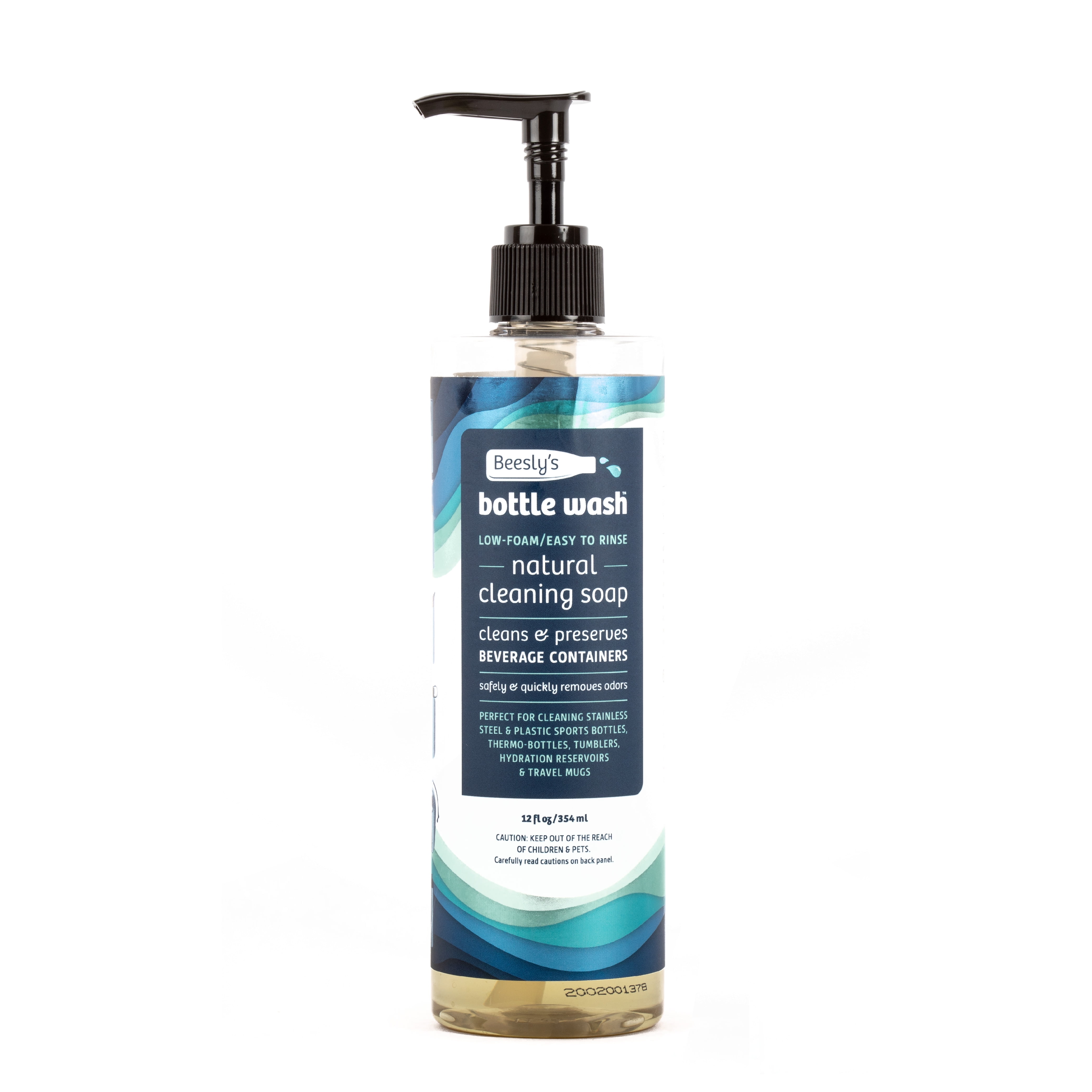 Beesly’s Bottle Wash Natural Daily Sports Bottle & Container Cleaning ...