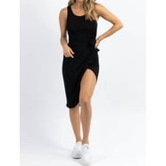 Beeson River Weekender Side-Tie Midi Dress - Walmart.com