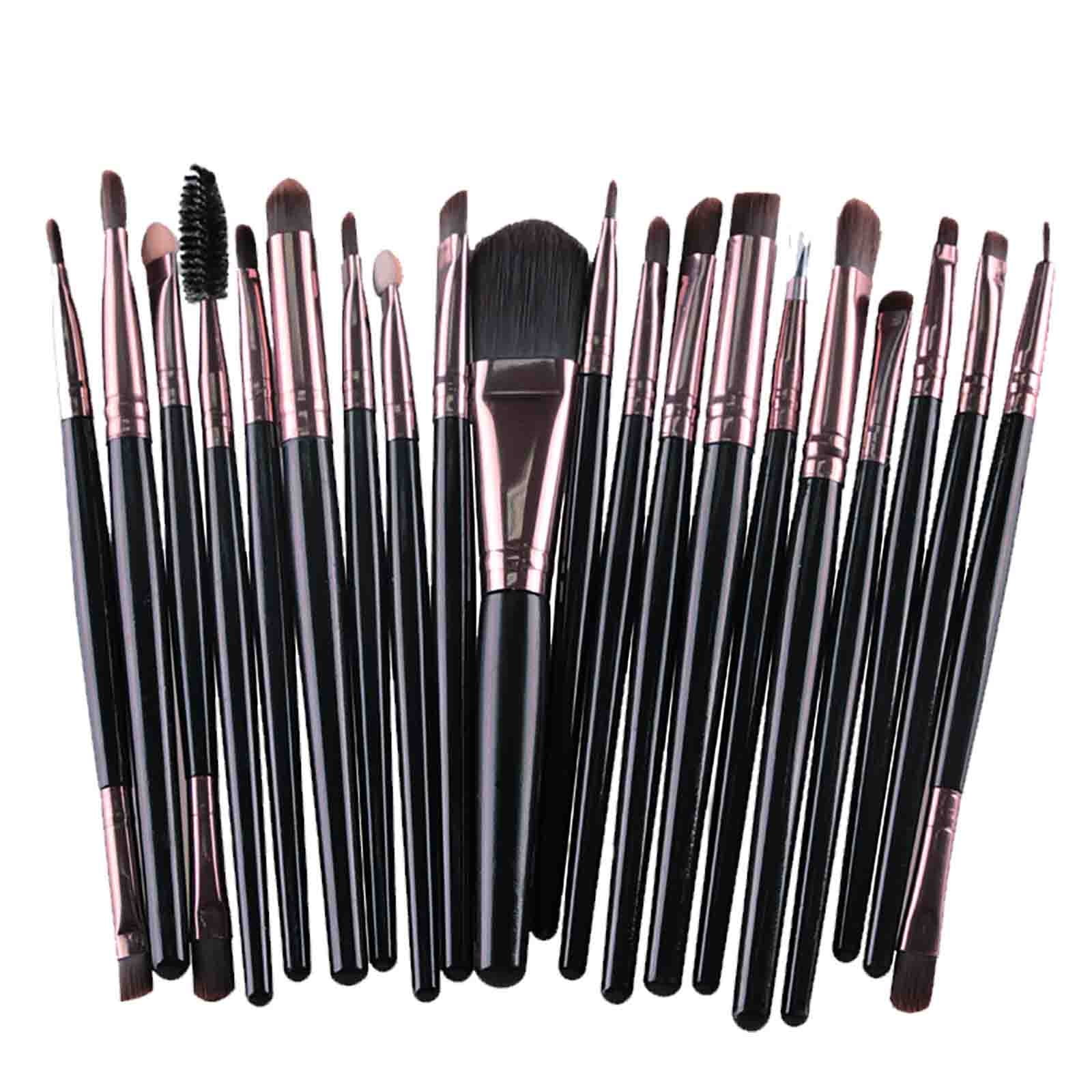 Beessbest 20-Piece Professional Makeup Brush Kit - Full Face & Eye ...