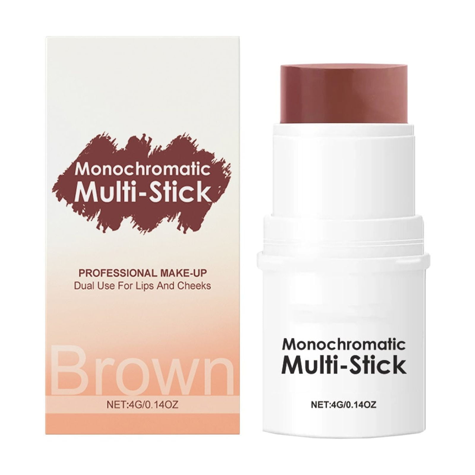 Beessbest Blush Makeup Stick, Monochromatic Multi-Stick Face Blush for ...