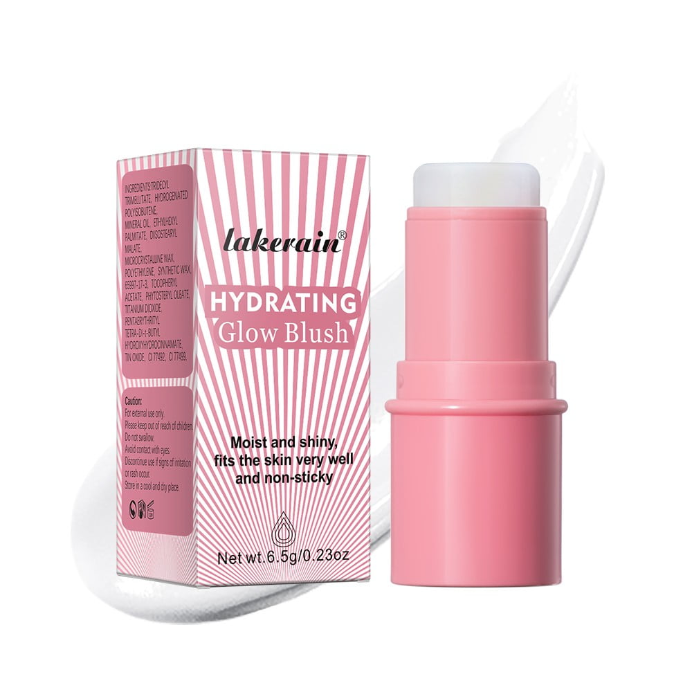 Beessbest Blush Stick, Natural Glow Face Blusher, Moisturizing Lightweight Creamy Multi Use ...