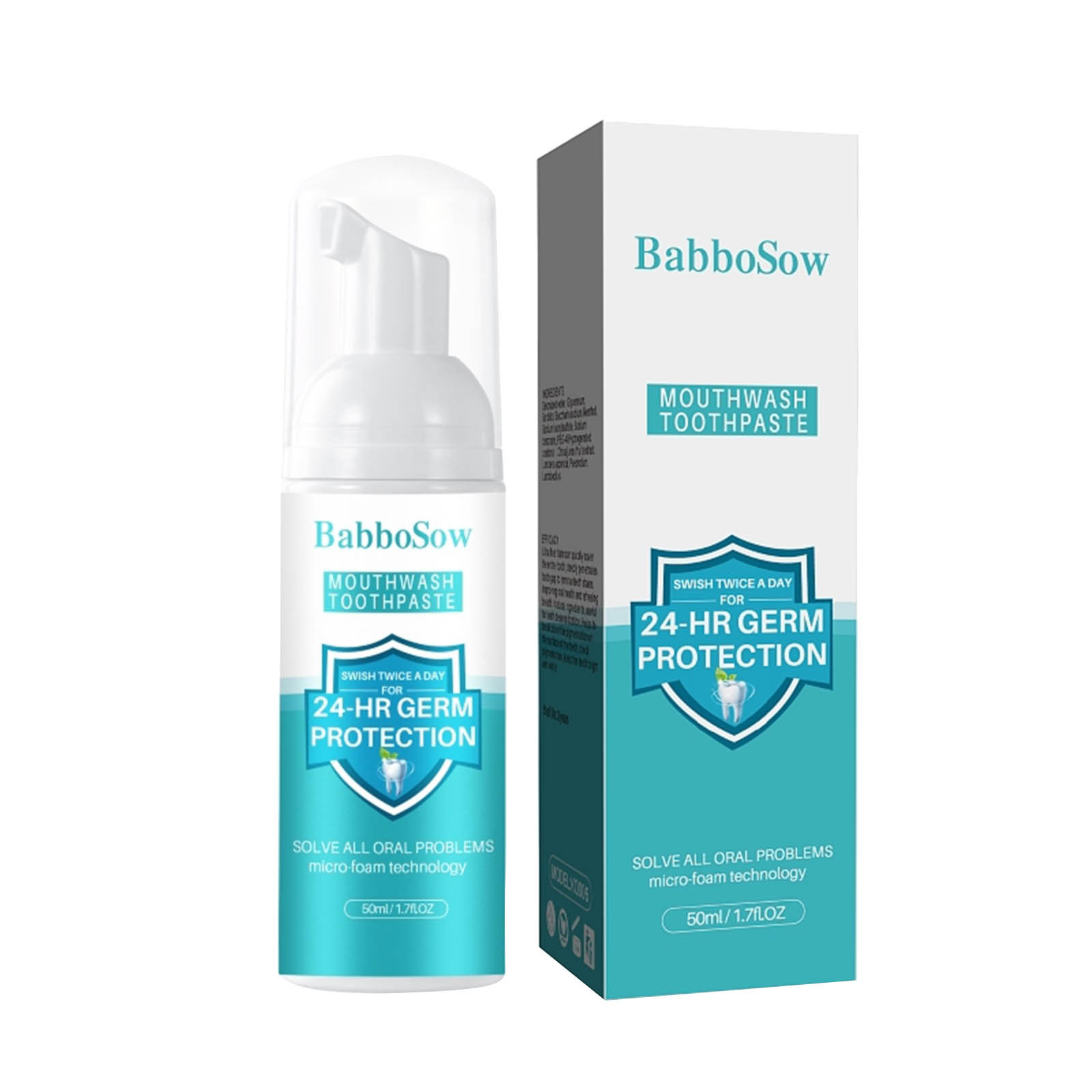 Beessbest Cleaning Toothpaste Press Type Foam to Clean Teeth Toothpaste ...