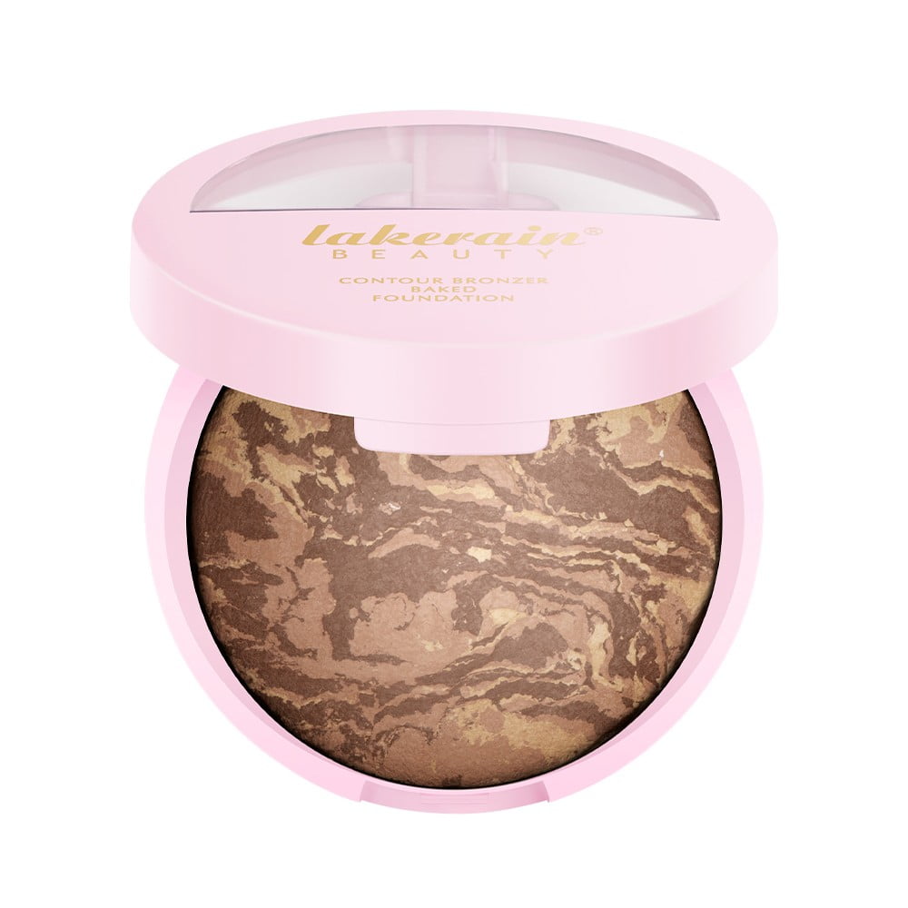 Beessbest Contour Powder Pearl Facial Concealer Powder Baked Blurring ...