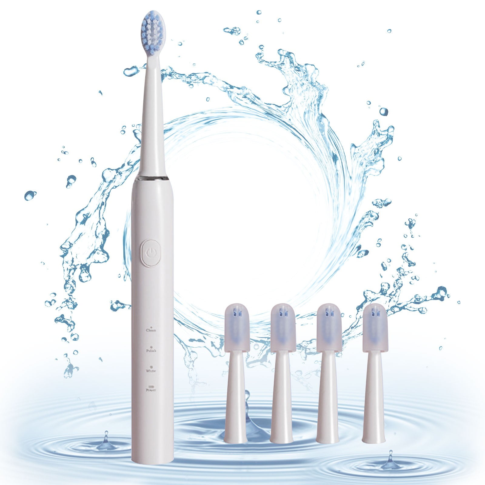 Beessbest Electric Toothbrush for Adults Teens, Rechargeable Smart ...
