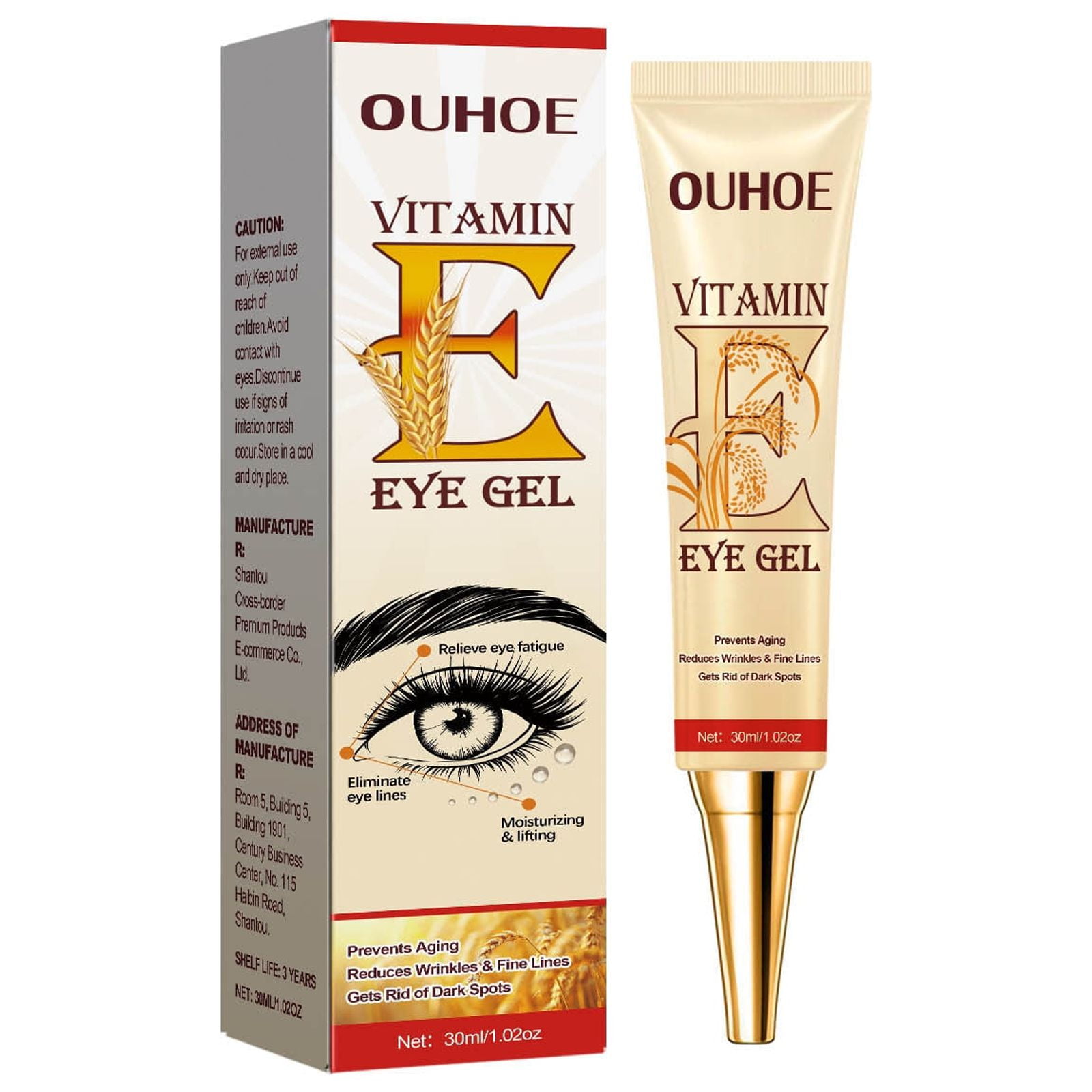 Beessbest Eye Cream Lifting Eye Bag Lightening Periorbital Dark Circles ...