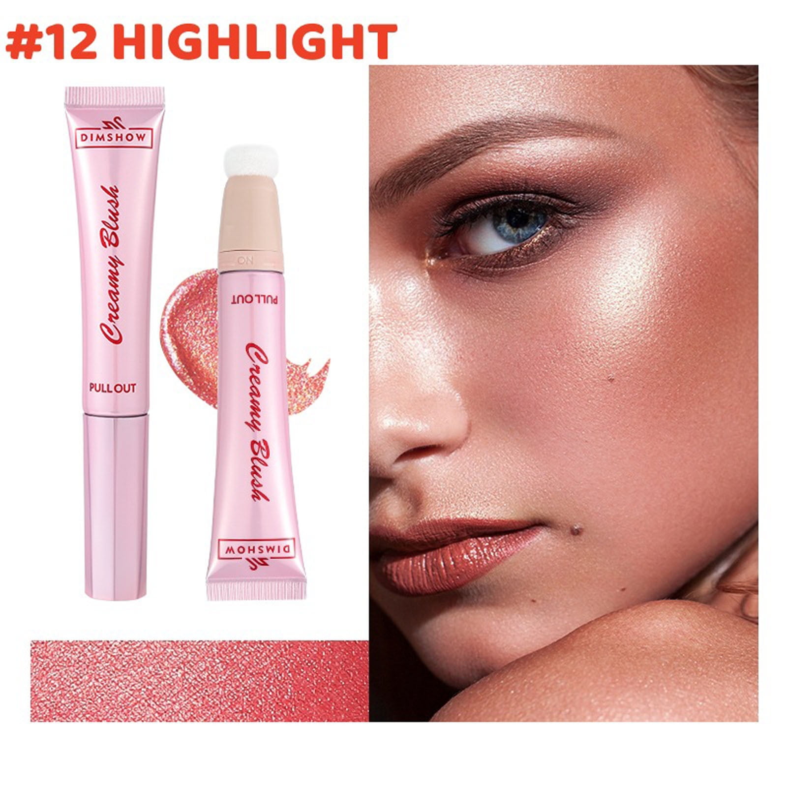 Beessbest Eyeshadow Applicators Sponge Tip Reusable Women Blendable ...