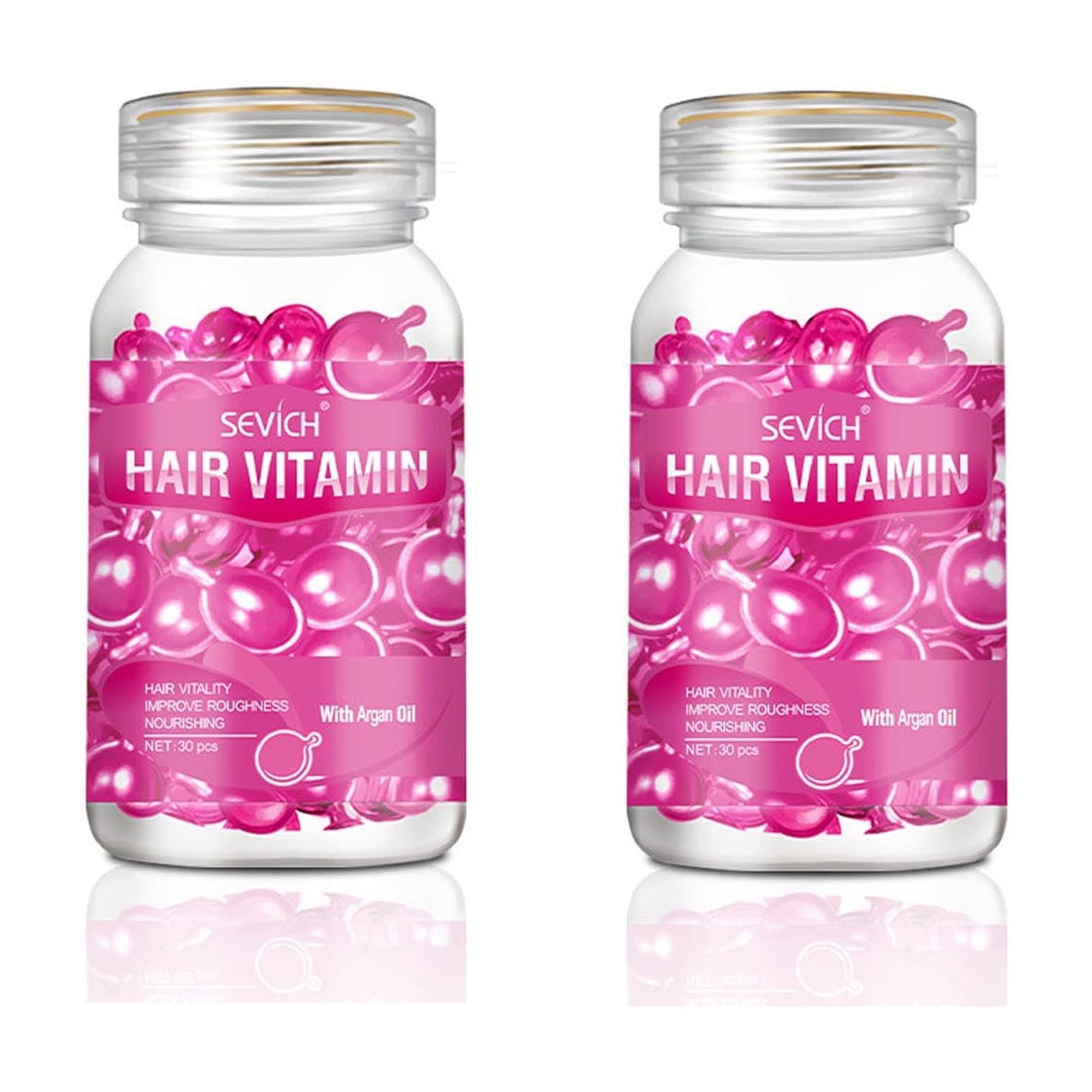 Beessbest Keratin Hair Repair Capsules (30 Pack) - Non-Greasy Split ...