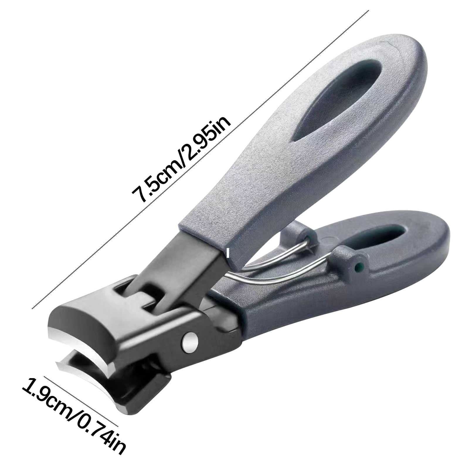 Beessbest Toenail Clippers for Seniors Thick Nails, Wide Jaw Fingernail ...