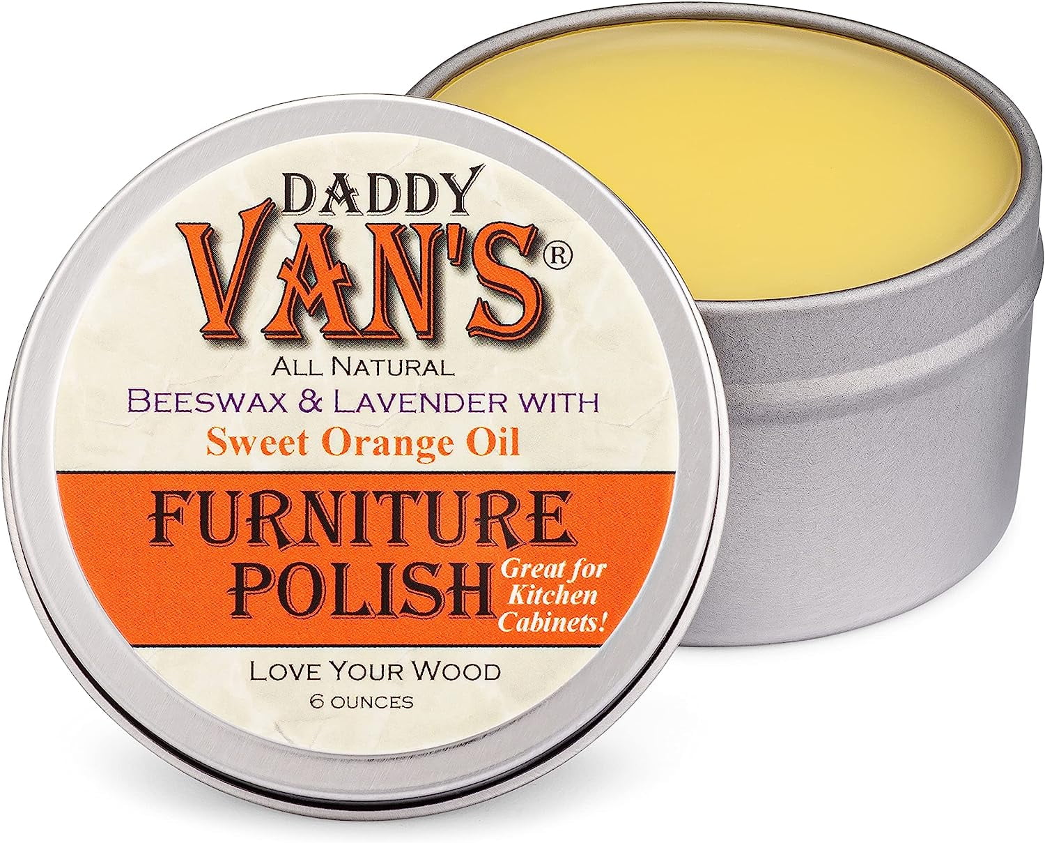 Beeswax Furniture Polish – Natural Wood Polish with Lavender & Sweet ...