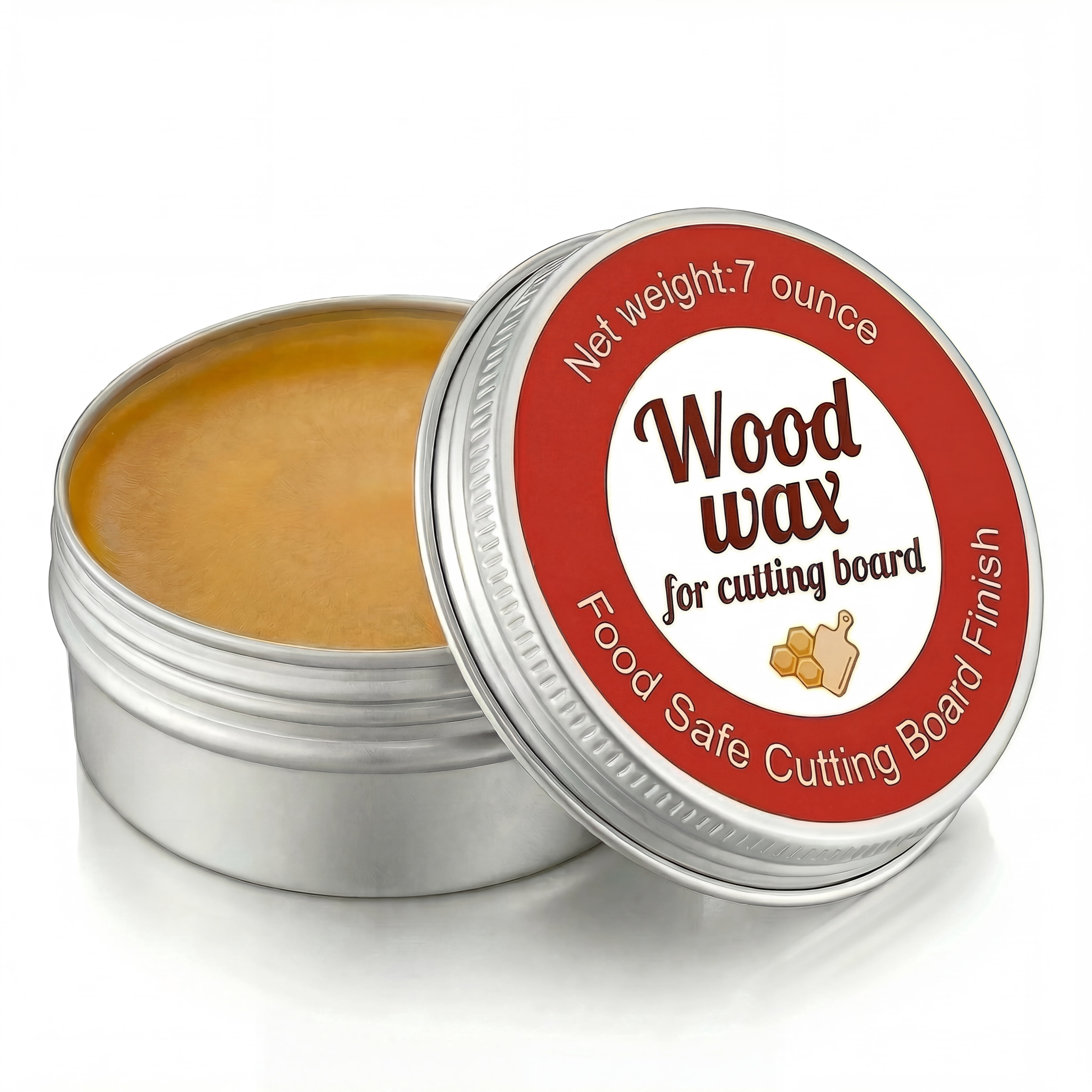 Beeswax Paste Wood Wax for Cutting Board Conditioner, 7 oz Butcher ...