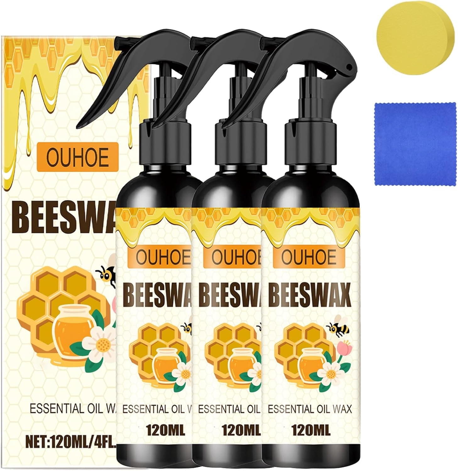 Beeswax Spray, Natural Beeswax Spray Furniture Polish, The Original ...