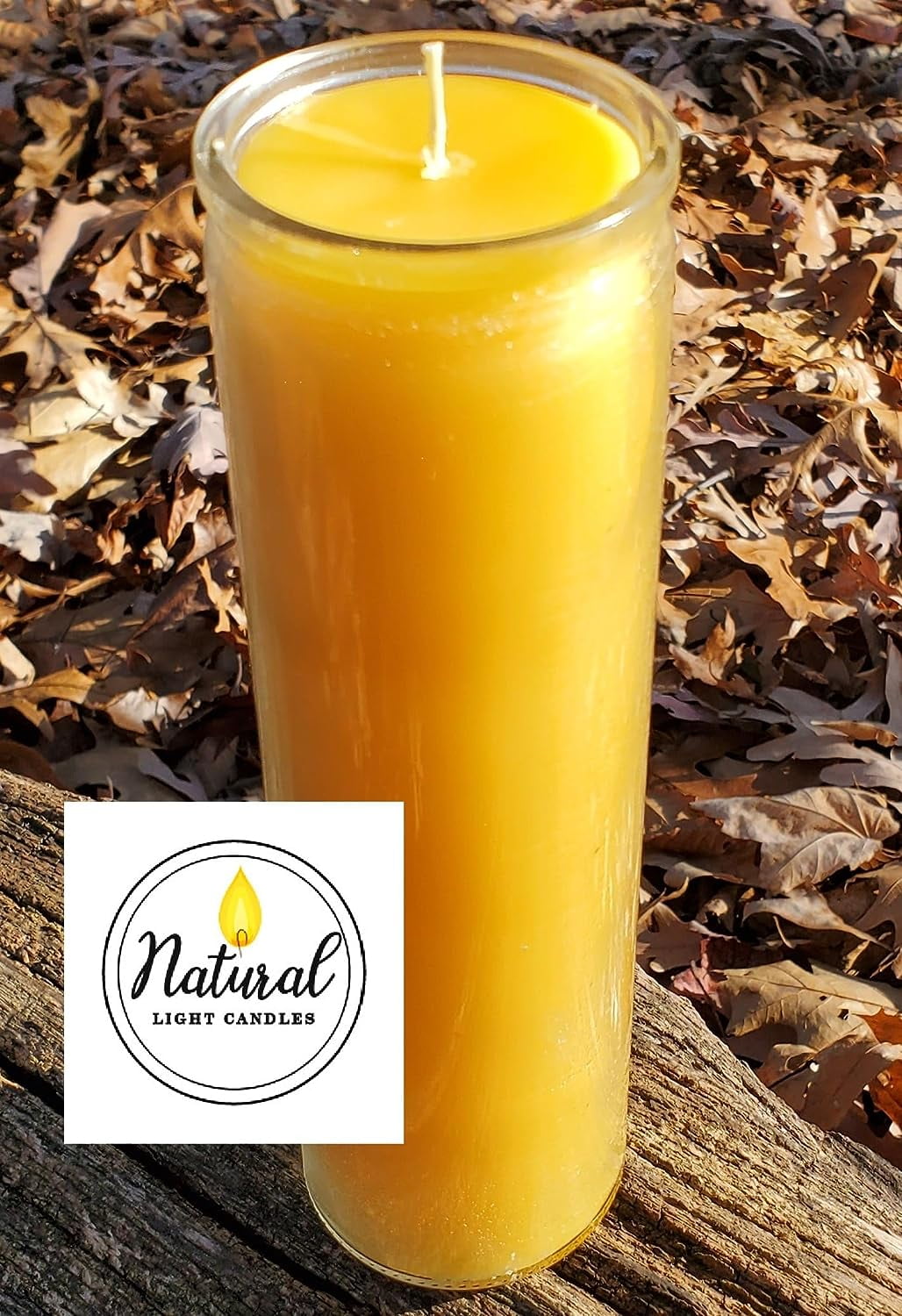 Beeswax Vigil Altar Prayer Meditation Candle, Burns up to 100 Hours ...