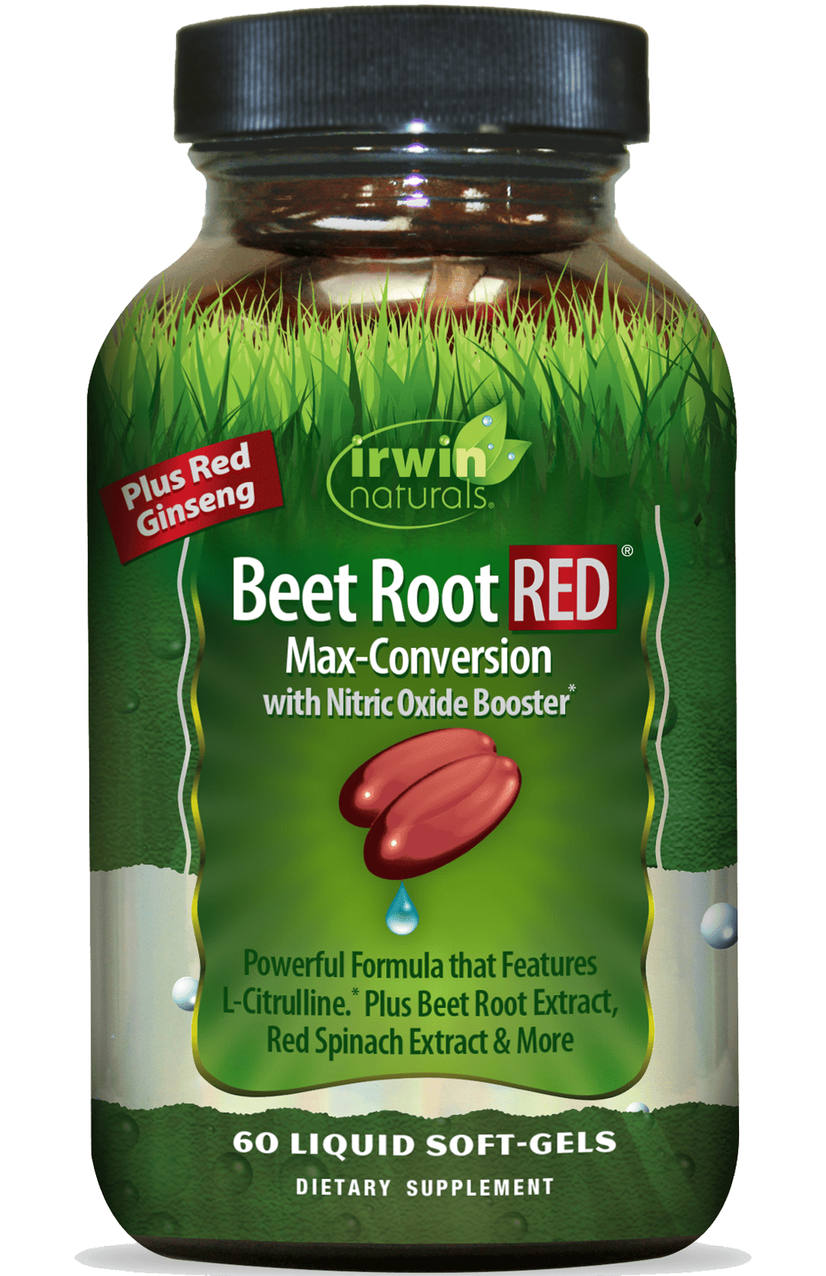 Irwin Naturals Beet Root RED Supplement, 60ct Capsules for Heart ...