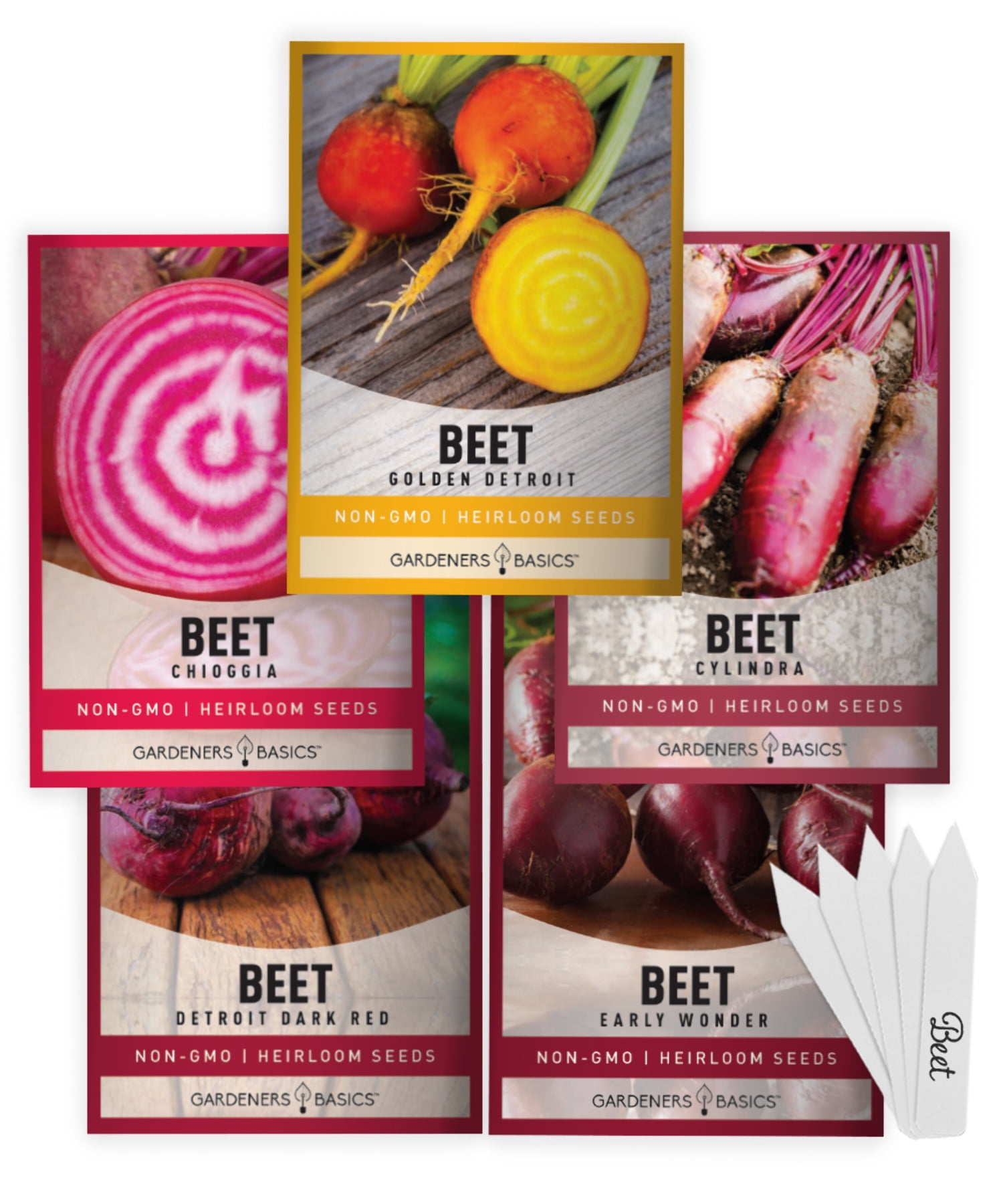 Beet Seeds For Planting | 5 Variety Pack - Walmart.com
