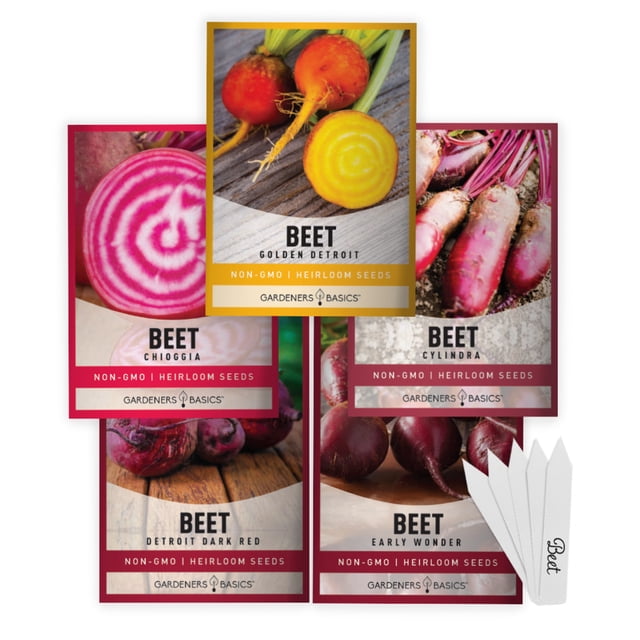 Beet Seeds For Planting | 5 Variety Pack - Walmart.com