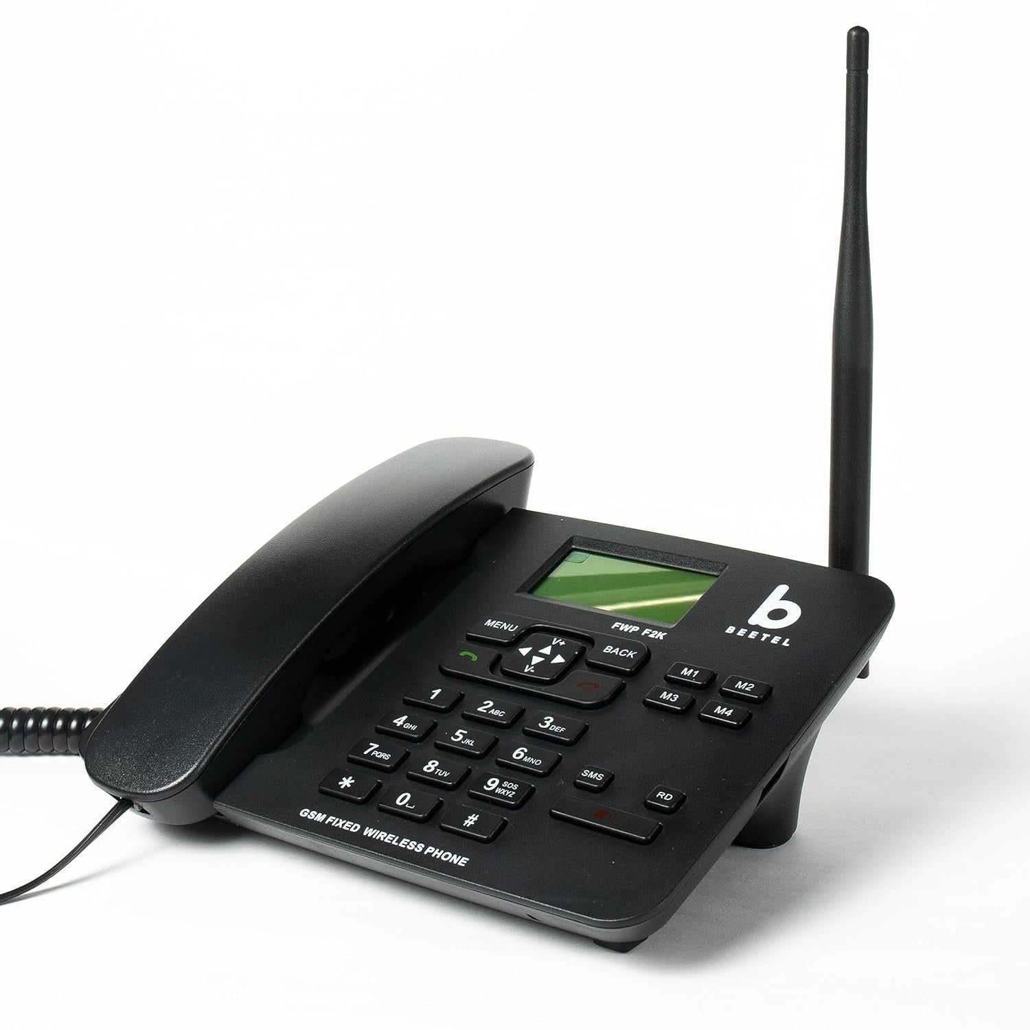 Beetel F2K GSM Fixed Wireless Phone, LCD Display, Supports Quad Band ...
