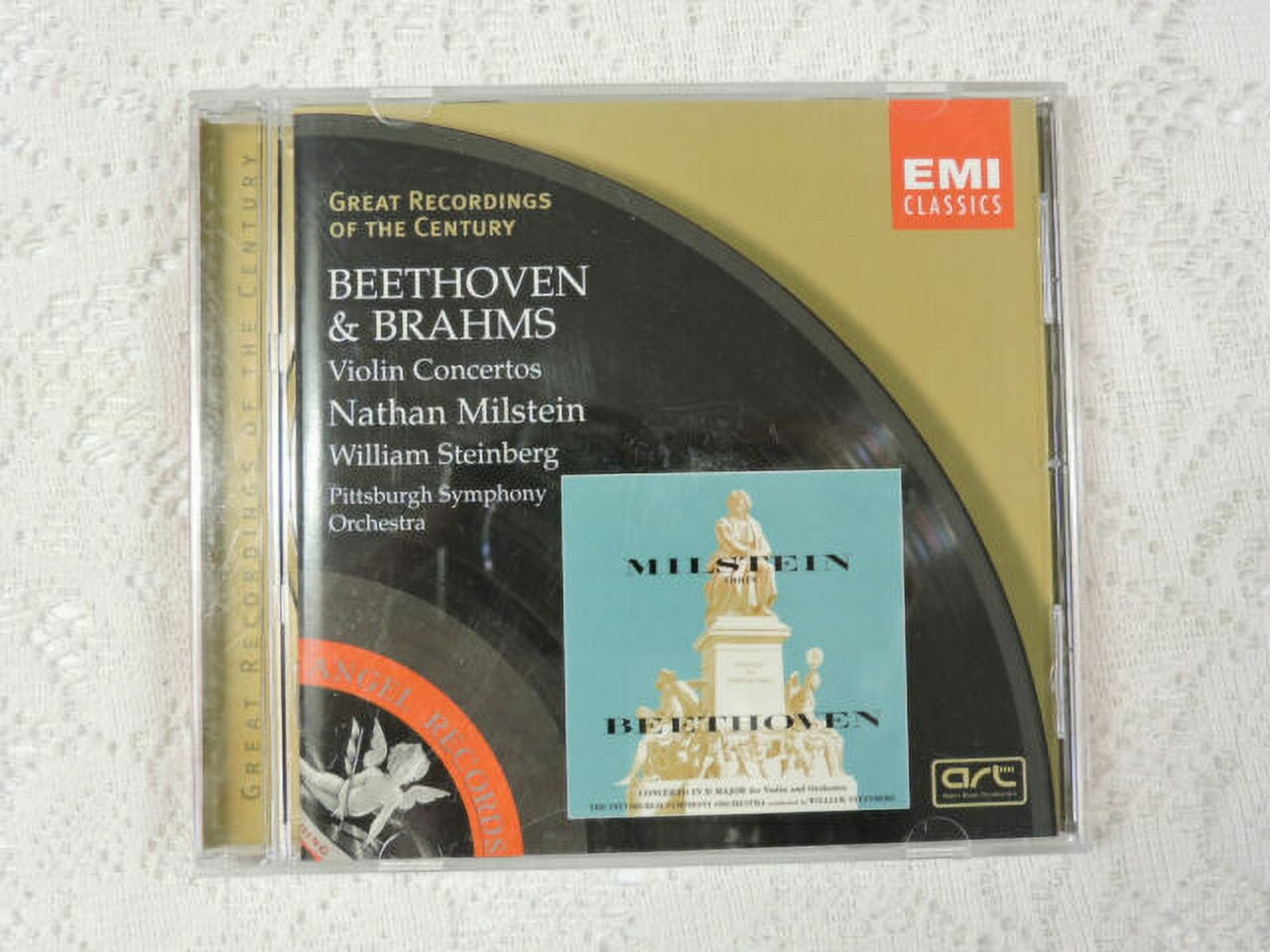 Pre-Owned Beethoven, Brahms: Violin Concertos (CD, EMI Music Distribution) - Walmart.com