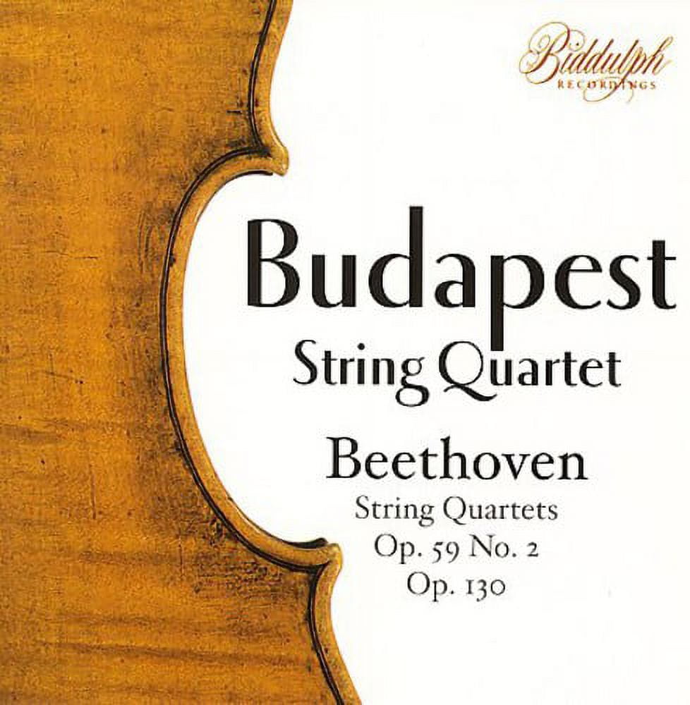 Beethoven / Budapest String Quartet - Beethoven Quartets 8 / 13 - CD ...
