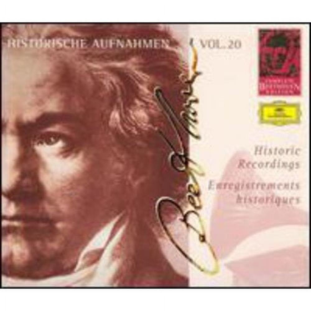 Beethoven: Complete Beethoven Edition Vol.20 - Historic Recordings ...
