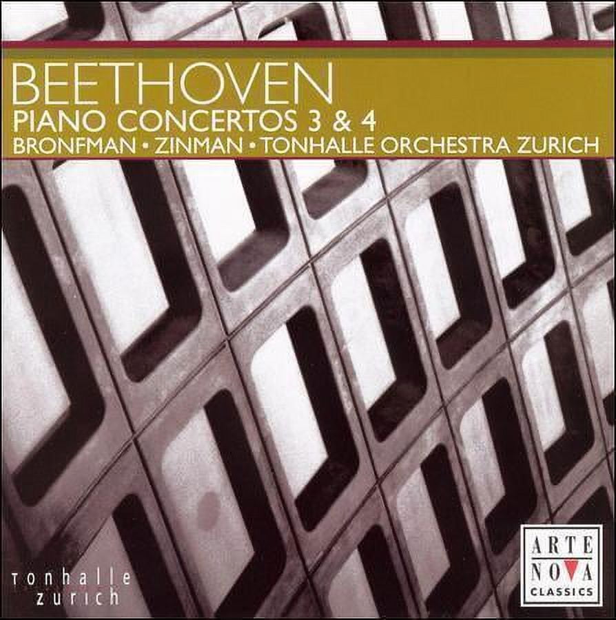 Pre-Owned Beethoven: Piano Concertos 3 & 4 (CD, Sep-2005, Arte Nova) - Walmart.com