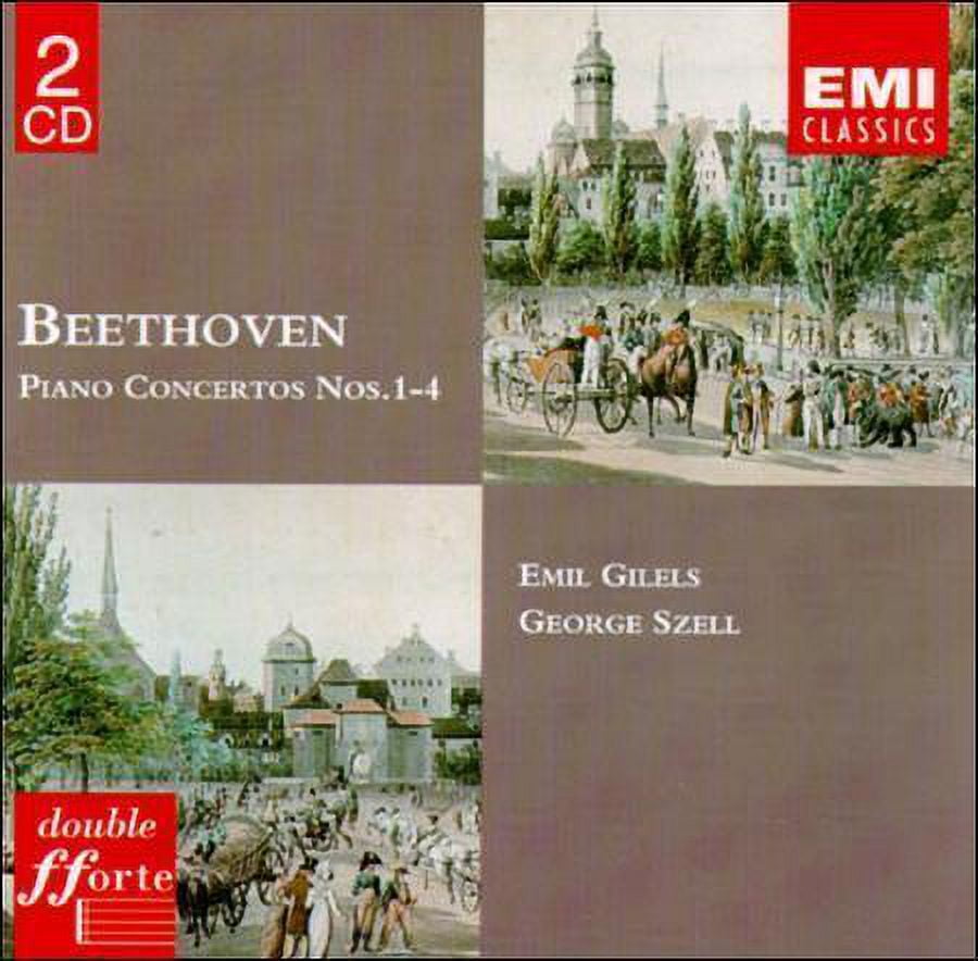 Pre-Owned Beethoven: Piano Concertos Nos. 1-4 (CD, Nov-1996, 2 Discs, EMI Music Distribution ...