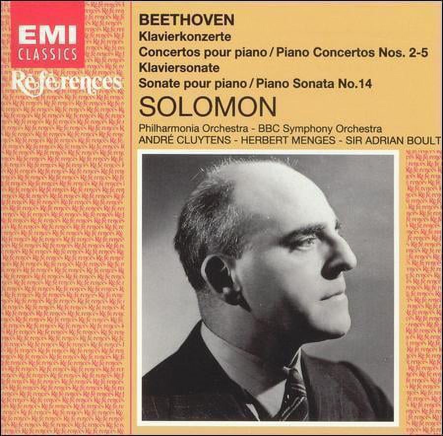 Pre-Owned - Beethoven: Piano Concertos Nos. 1-4; Sonata No. 14 (CD, Jul-1995, 2 Discs, EMI Music ...