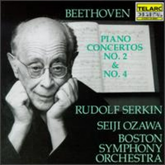 Pre-Owned Beethoven: Piano Concertos Nos. 2 & 4 (CD 0089408006425) by Rudolf Serkin (piano ...