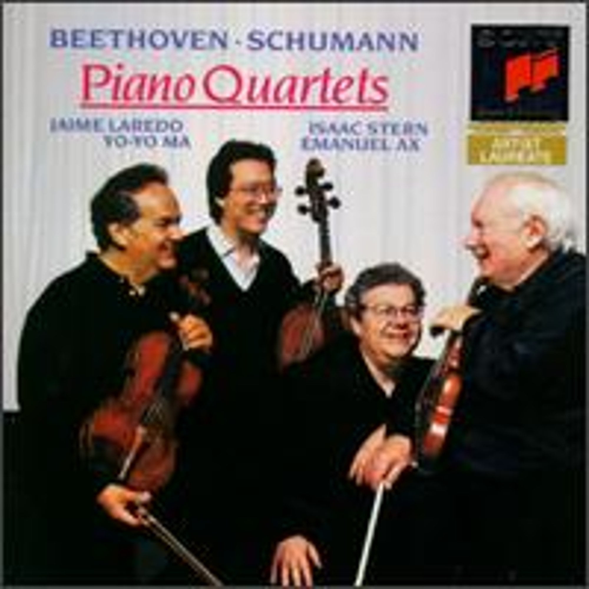 Pre-Owned Beethoven, Schumann: Piano Quartets (CD 0074645333922) by Emanuel Ax (piano), Isaac ...