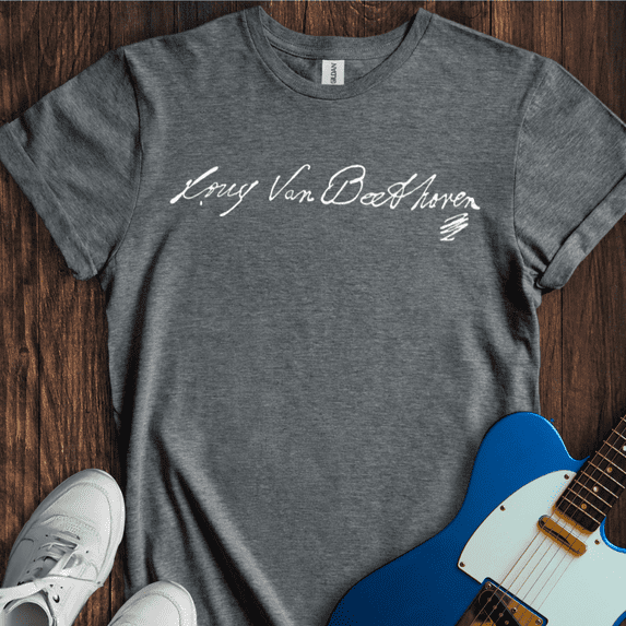 Beethoven Signature I T-Shirt - Walmart.com