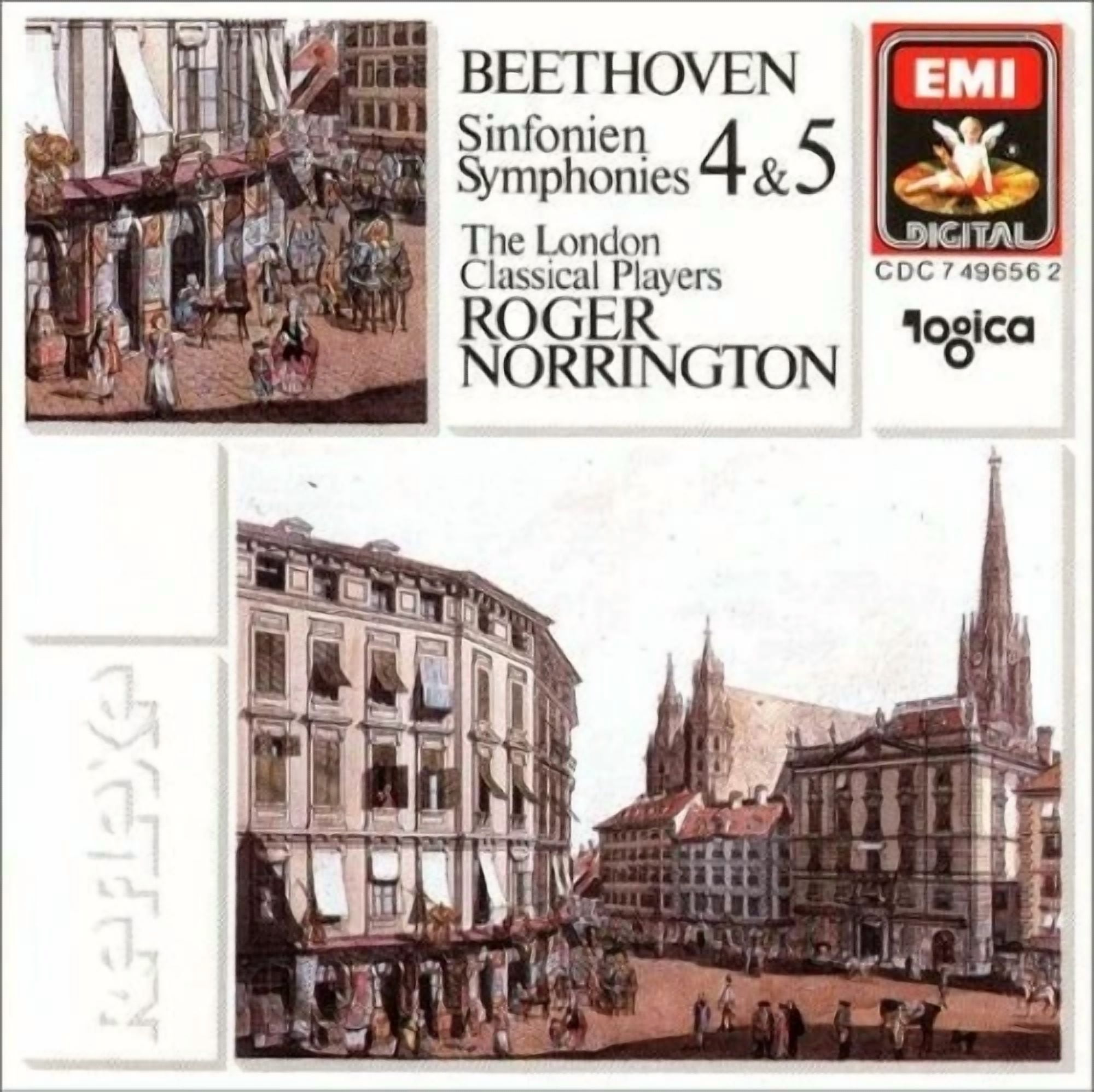 Beethoven: Symphonies 4 & 5 /The London Classical Players Norrington ...