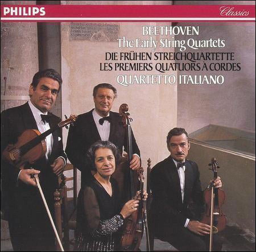 Pre-Owned Beethoven: The Early String Quartets (CD, Oct-1989, 3 Discs, Philips) - Walmart.com