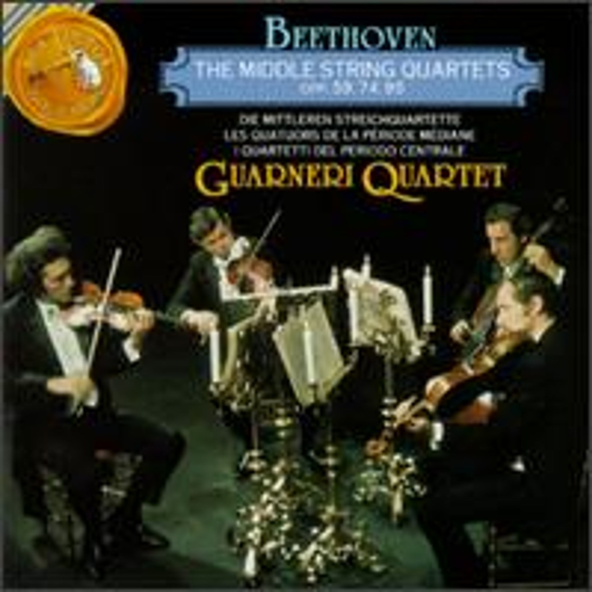 Pre-Owned Beethoven: The Middle String Quartets (CD 0090266045723) by Arnold Steinhardt (violin ...
