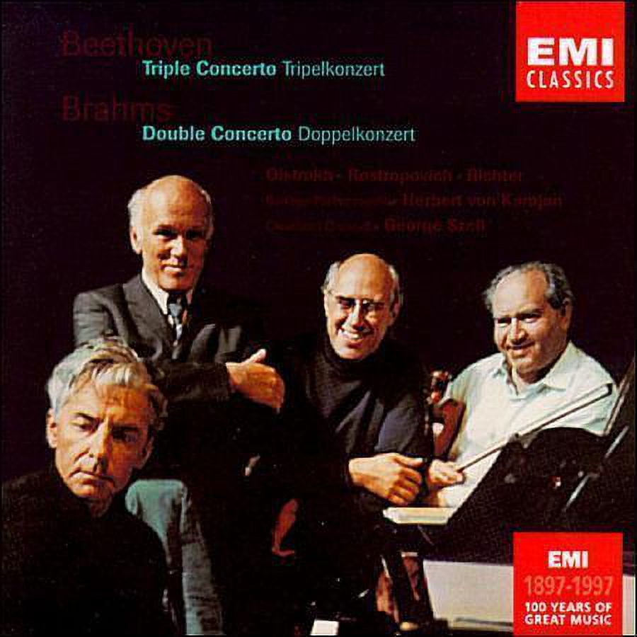 Pre-Owned Beethoven: Triple Concerto; Brahms: Double Concerto (CD, EMI Music Distribution ...