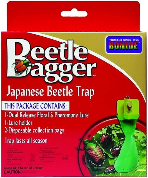 Beetle Bagger Japanese Beetle Trap Kit for Indoors and Outdoors, 2 ...