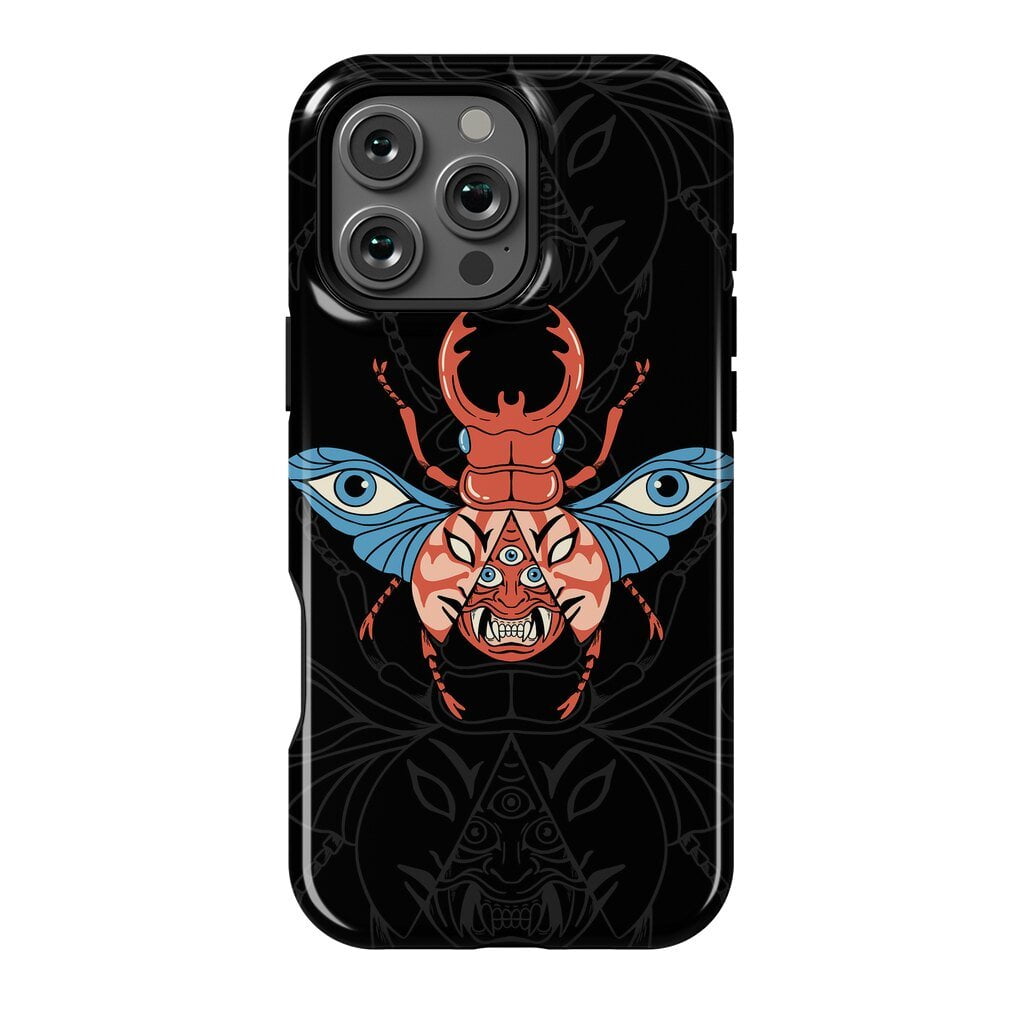 Beetle Insect Art Phone Case Unique Stylish Protective Cover for iPhone ...