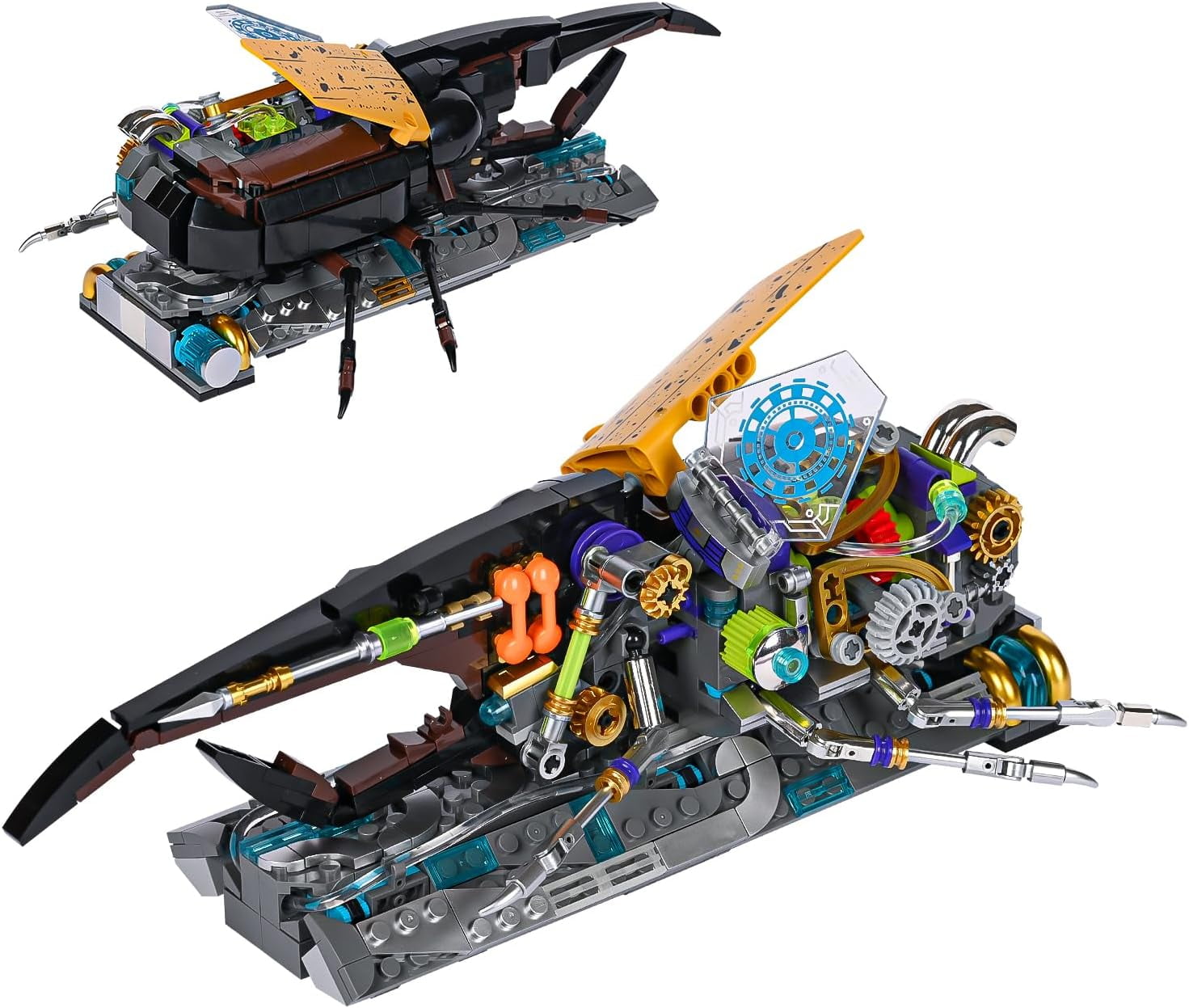 Beetle Insect Collection Animal Building Block Set,Mechanical Insect ...