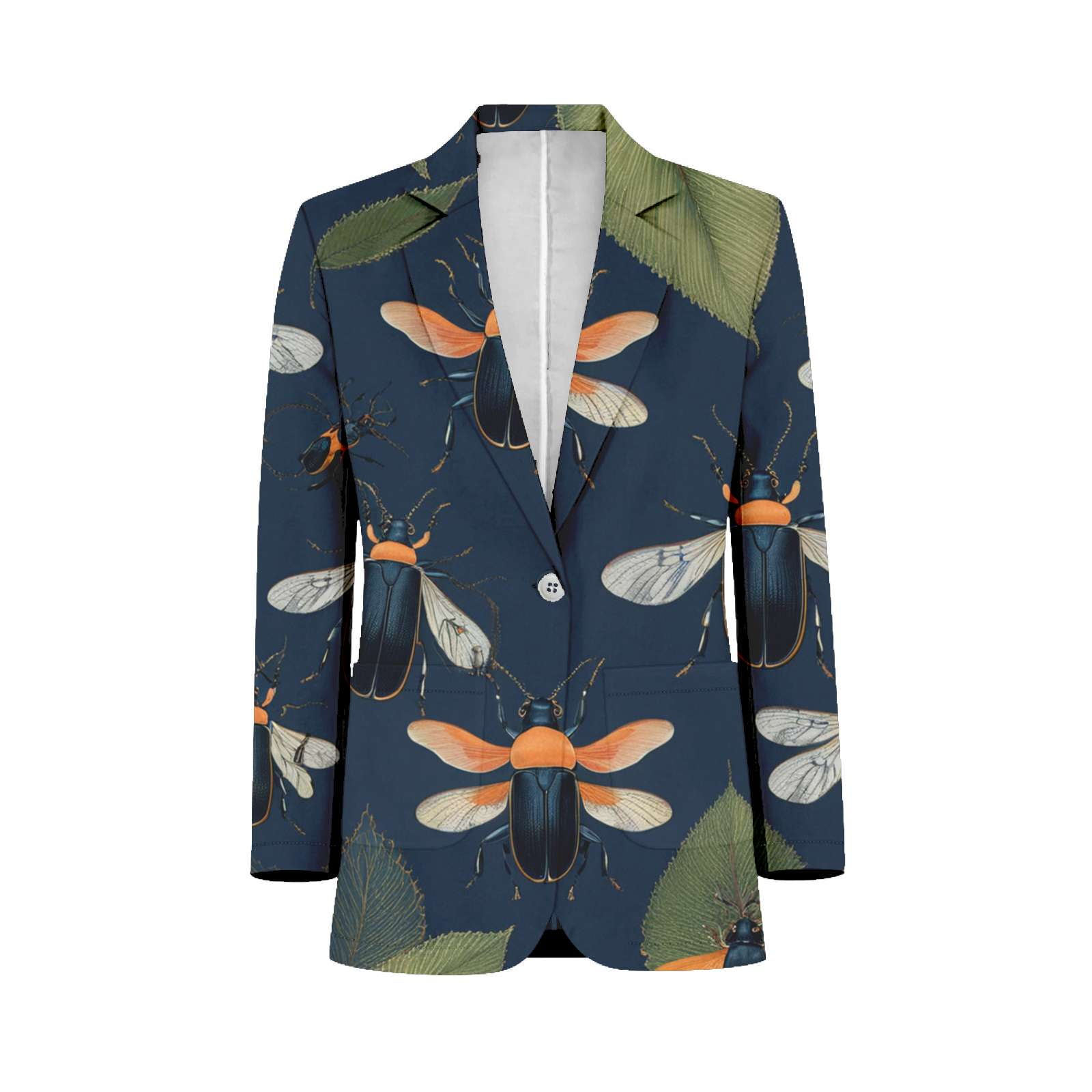 Beetle Leaf Pattern Mens Suits Shawl Collar Slim Fit Suit Mens Groom ...