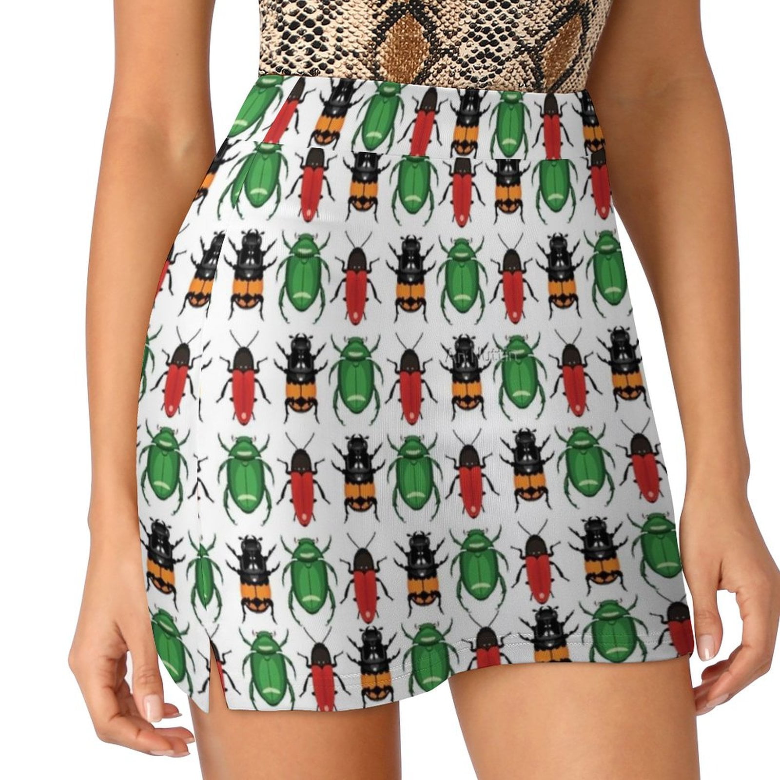 Beetle Pattern Women's skirt Aesthetic skirts New Fashion Short Skirts ...