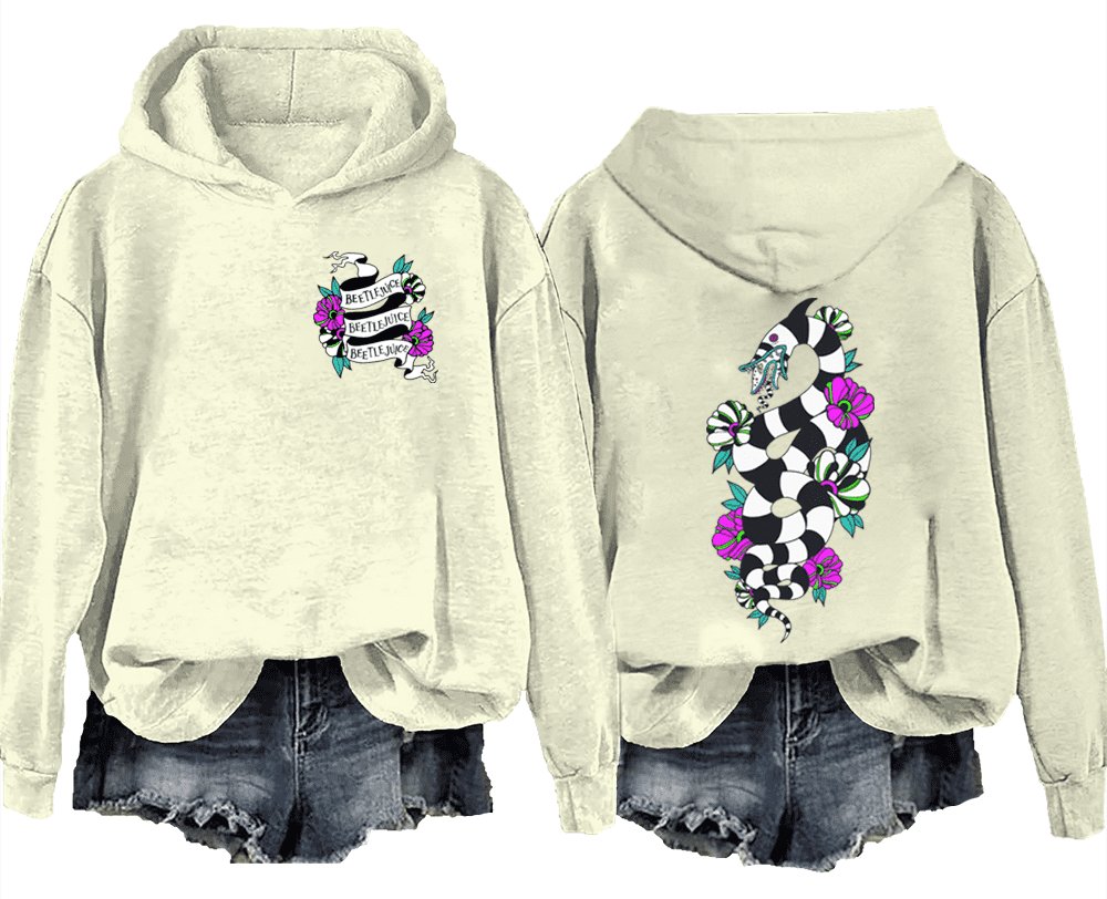 Beetle juice Sandworm Halloween Horror Movie Hoodie, Beetlejuice Hoodie ...