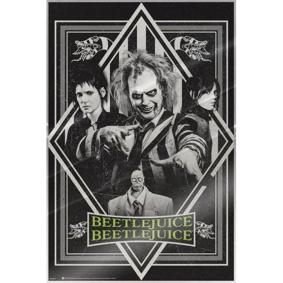 Beetlejuice 2 - Movie Poster (Character Montage) (Size: 24" x 36 ...