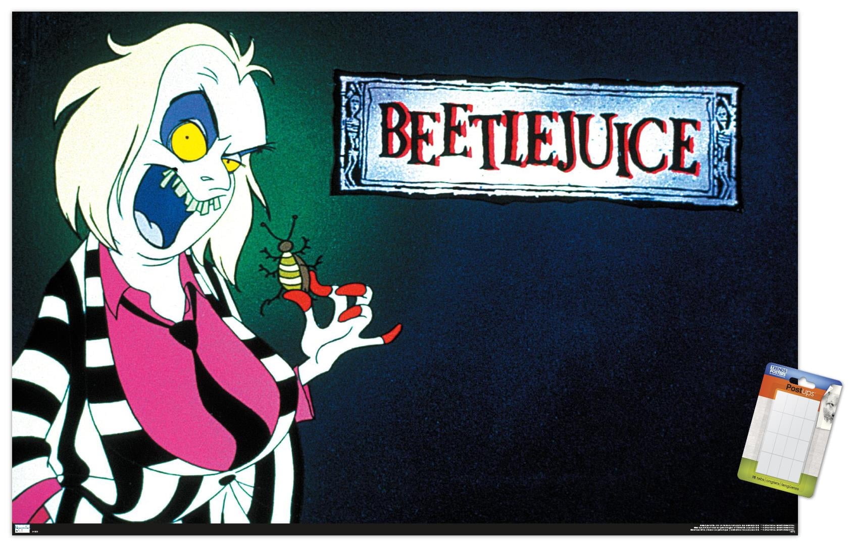 Beetlejuice: Animated - Key Art Wall Poster, 14.725" x 22.375 ...