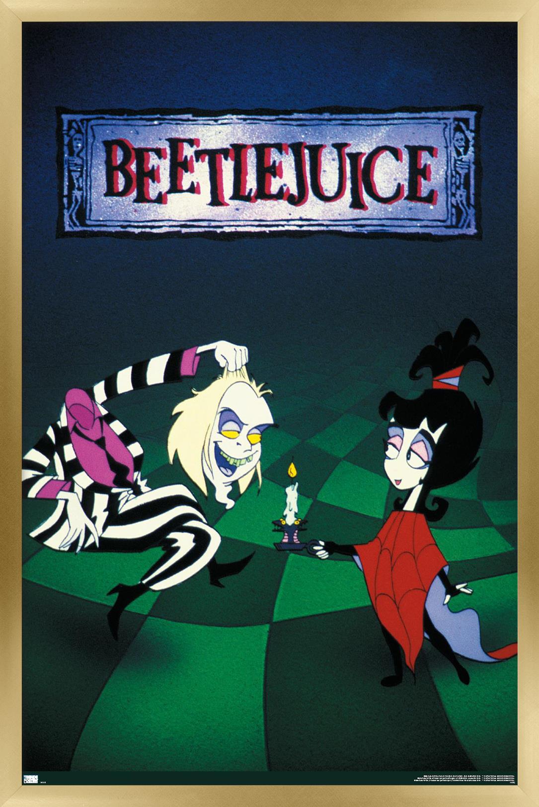 Beetlejuice: Animated - One Sheet Wall Poster, 22.375" x 34" Framed ...