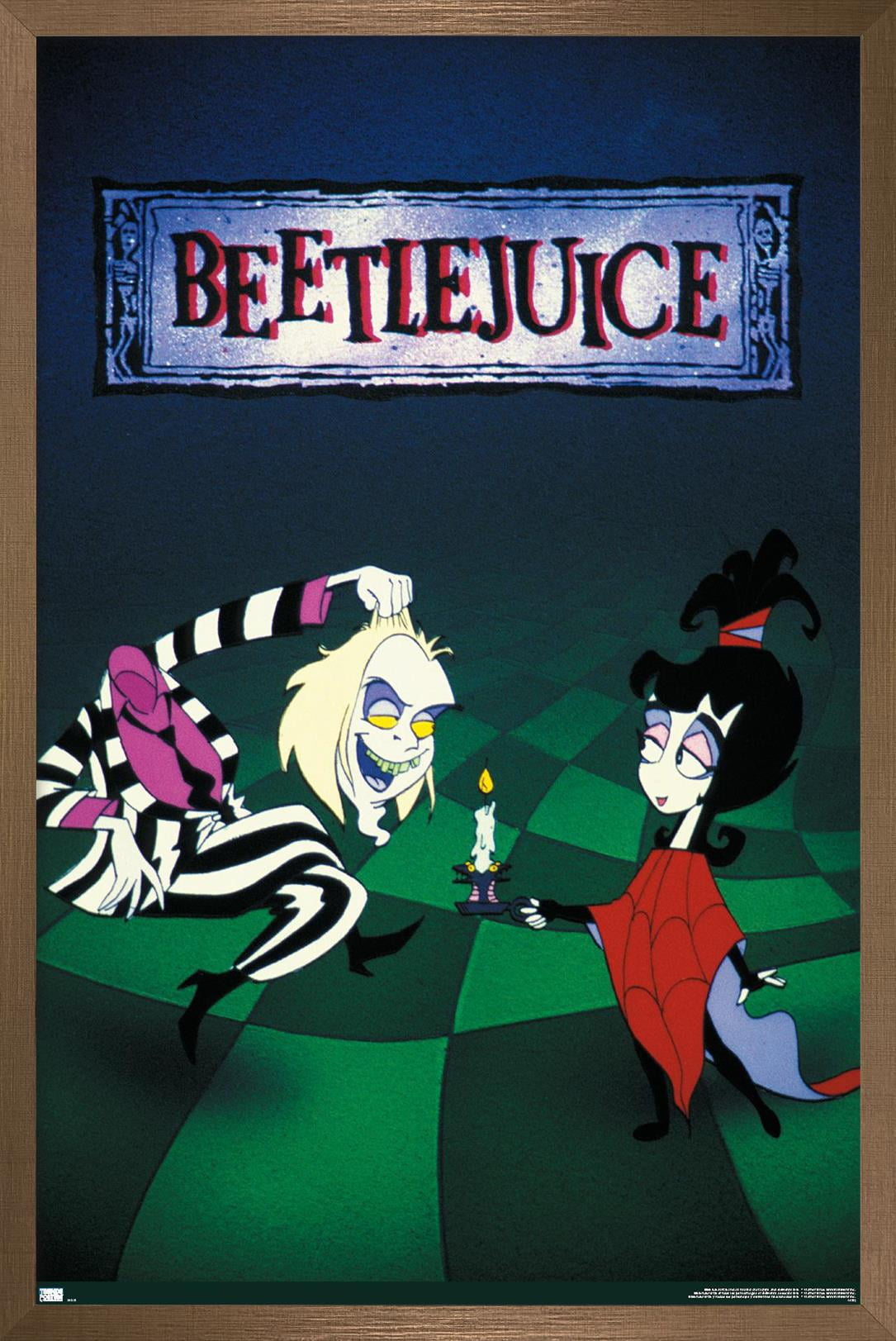 Beetlejuice: Animated - One Sheet Wall Poster, 22.375" x 34" Framed ...