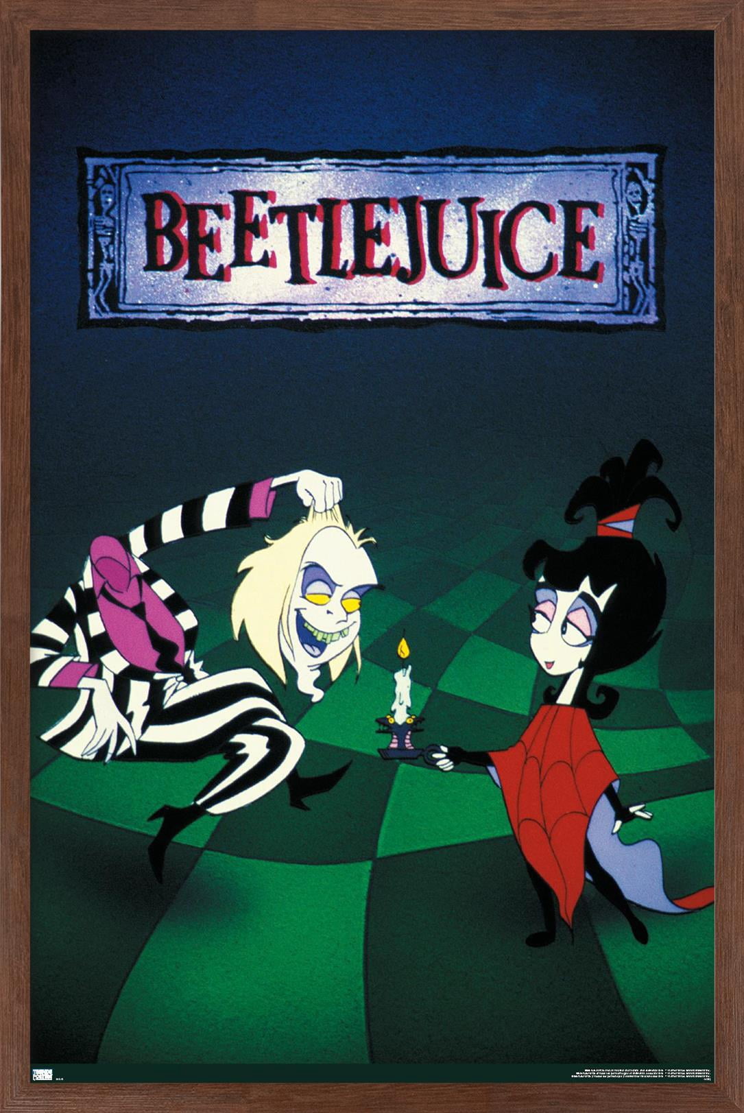 Beetlejuice: Animated - One Sheet Wall Poster, 22.375" x 34" Framed ...
