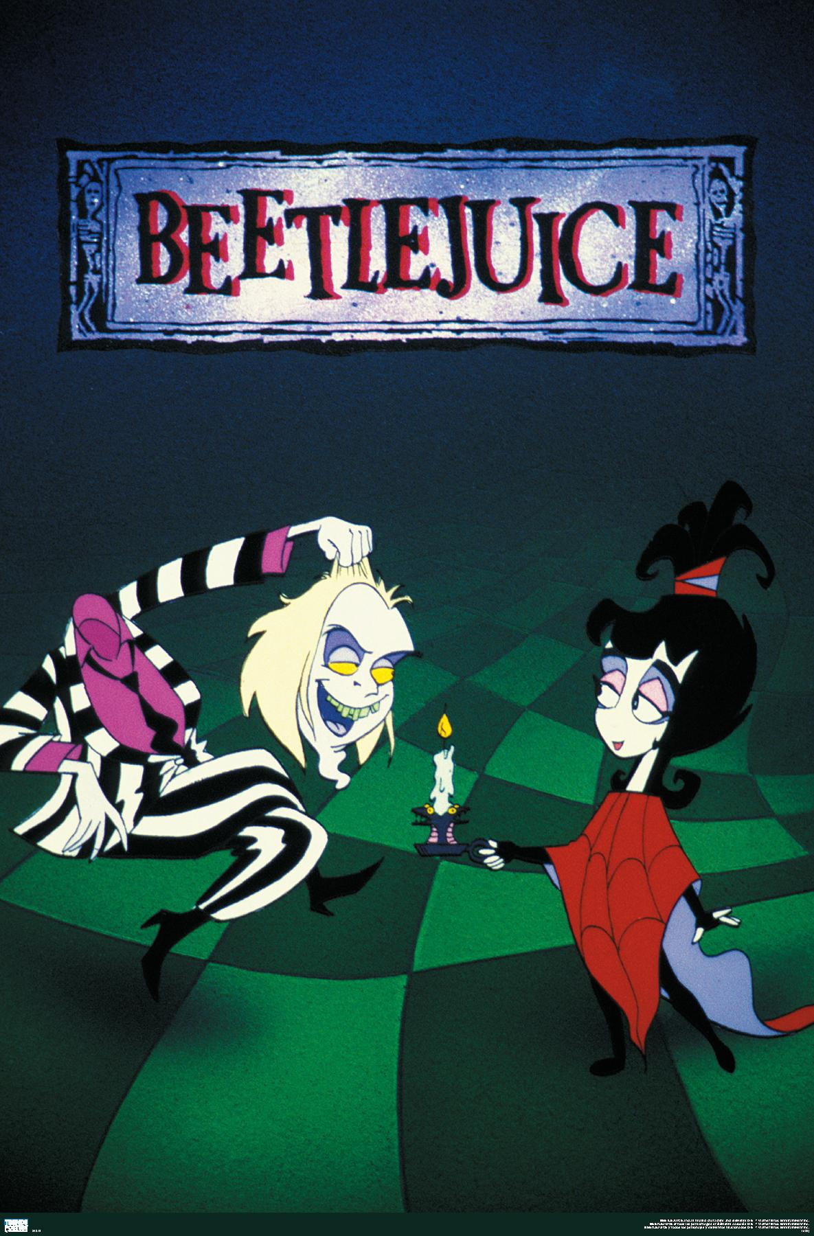 Beetlejuice: Animated - One Sheet Wall Poster, 22.375" x 34" - Walmart.com