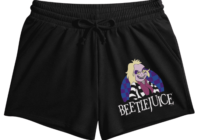 Beetlejuice Animated Series Women's Lounge Shorts Screen-Print ...