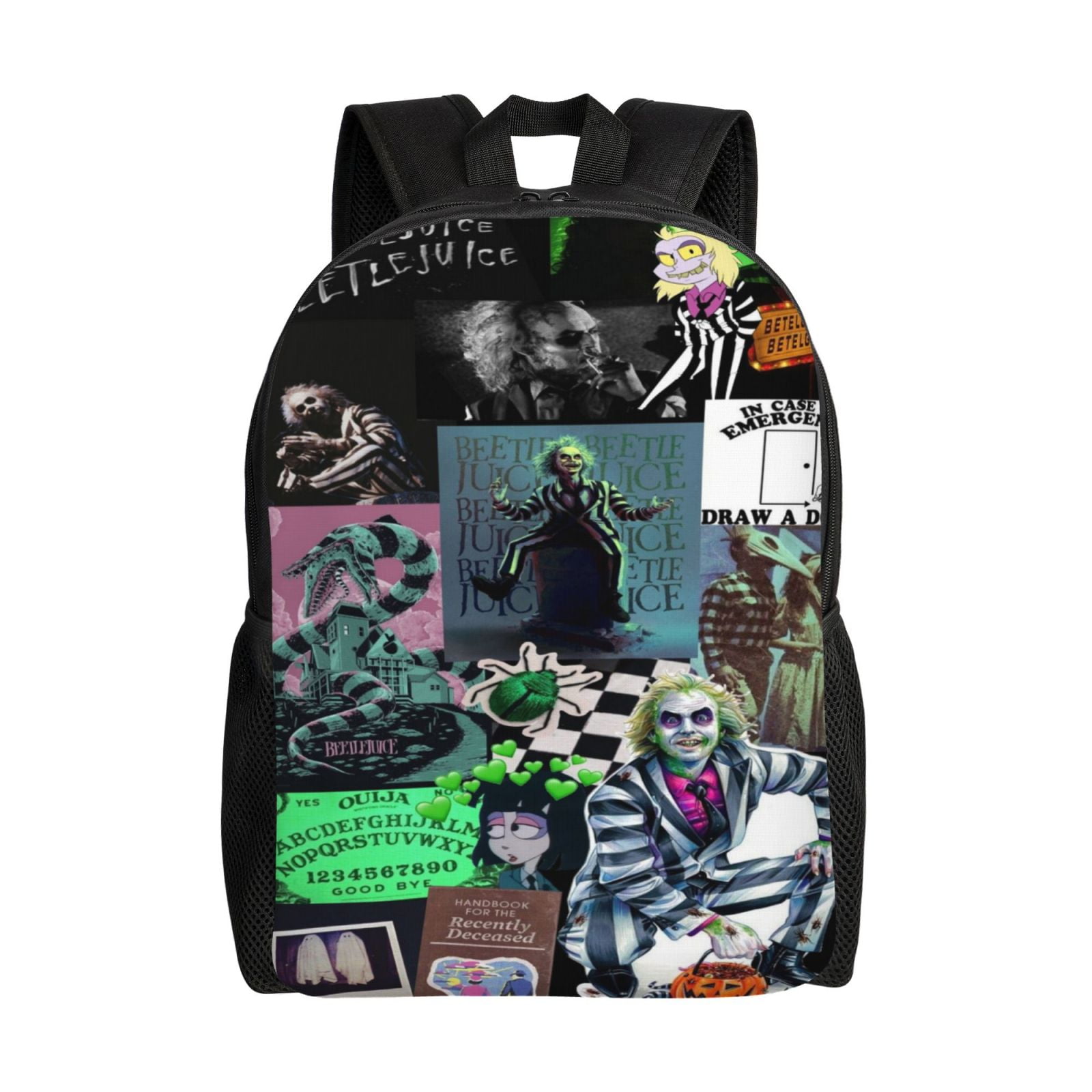 Beetlejuice Backpack 3d Graphics Travel Casual Laptop Backpack ...