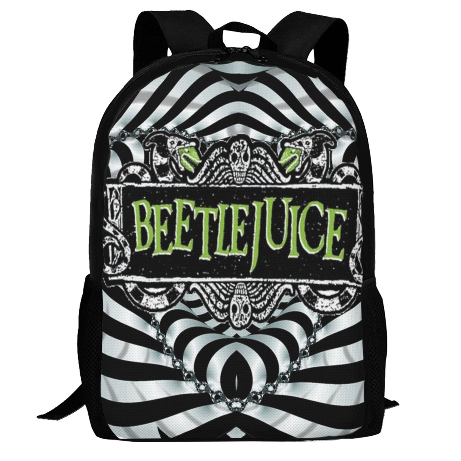 Beetlejuice Backpack,3d Print Laptop Backpack Lightweight Casual ...